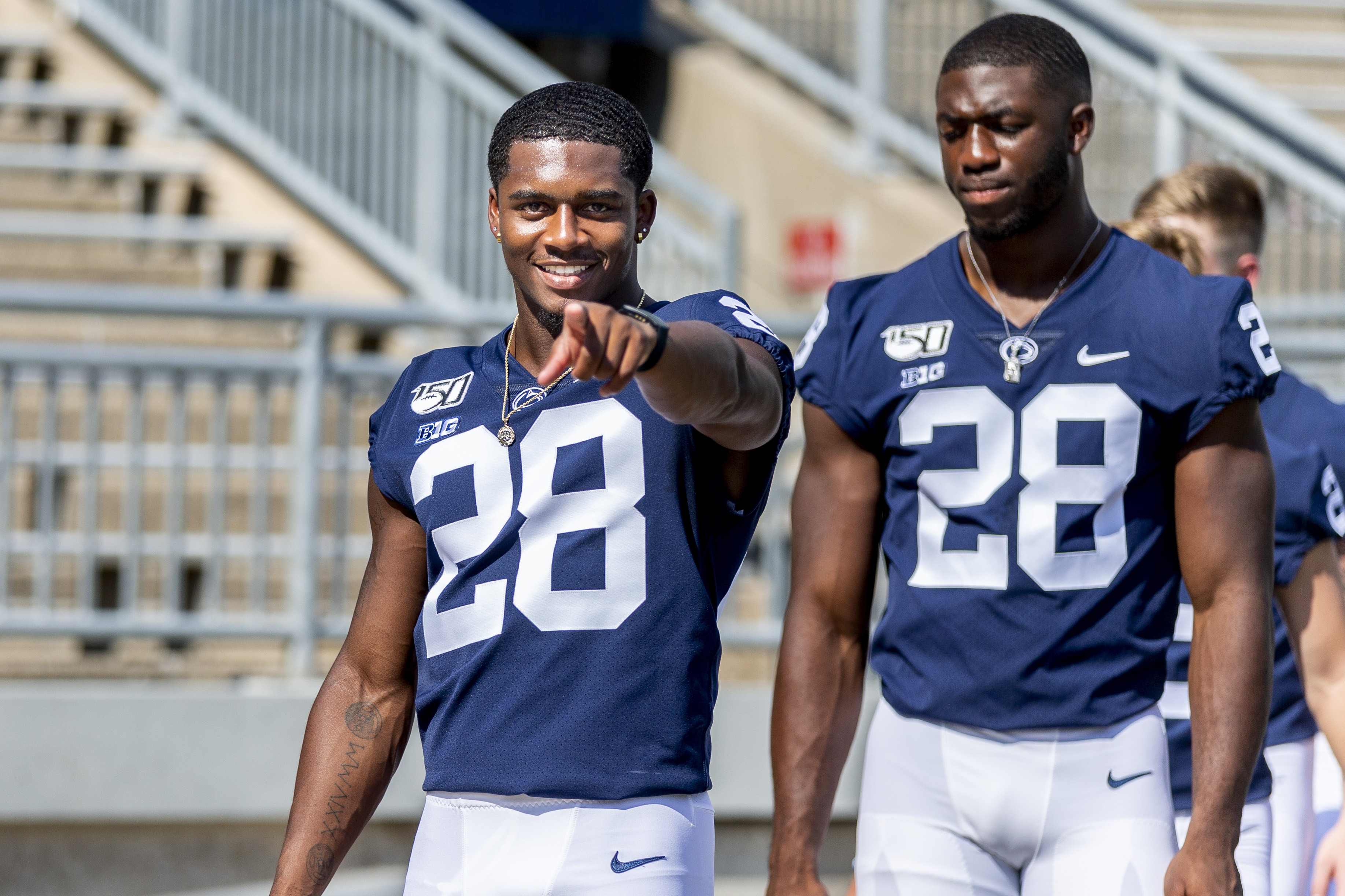 Penn State football freshmen at picture day - pennlive.com