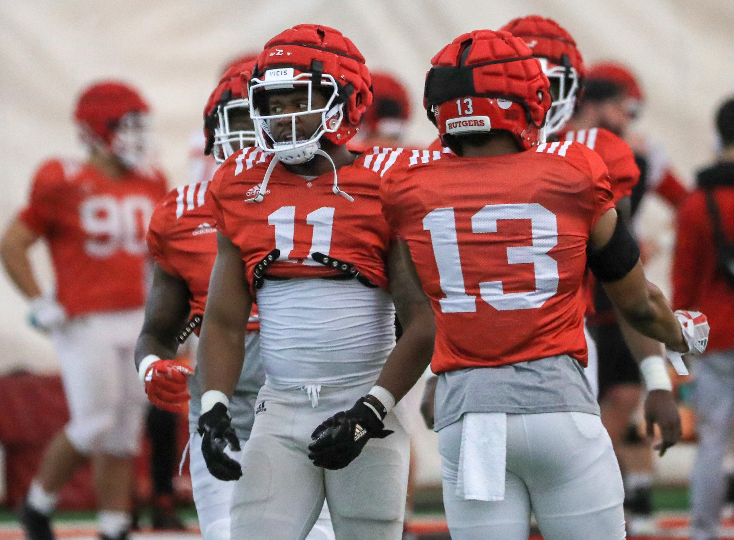 Rutgers football spring practice on March 13, 2019 - nj.com