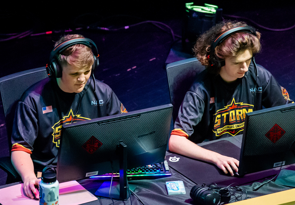 Harrisburg University Esports team The Storm battles against Boise ...