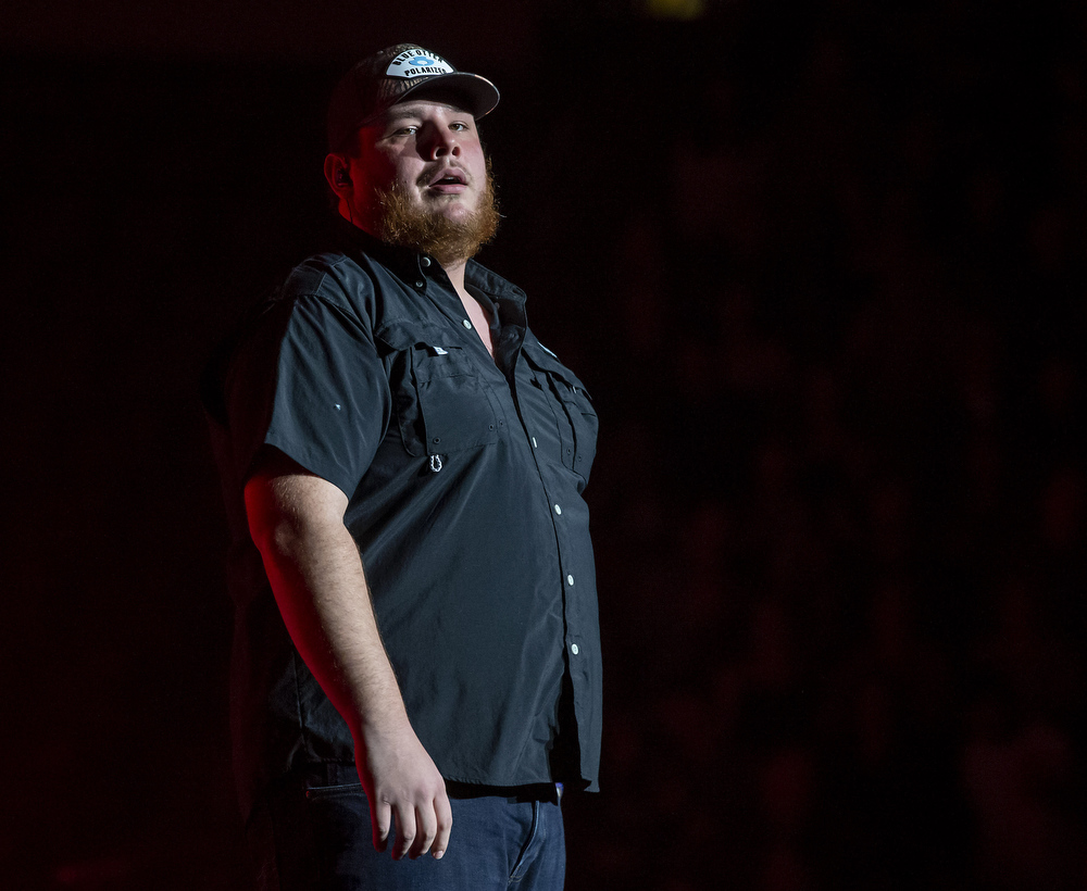 Luke Combs performs at the Giant Center - pennlive.com