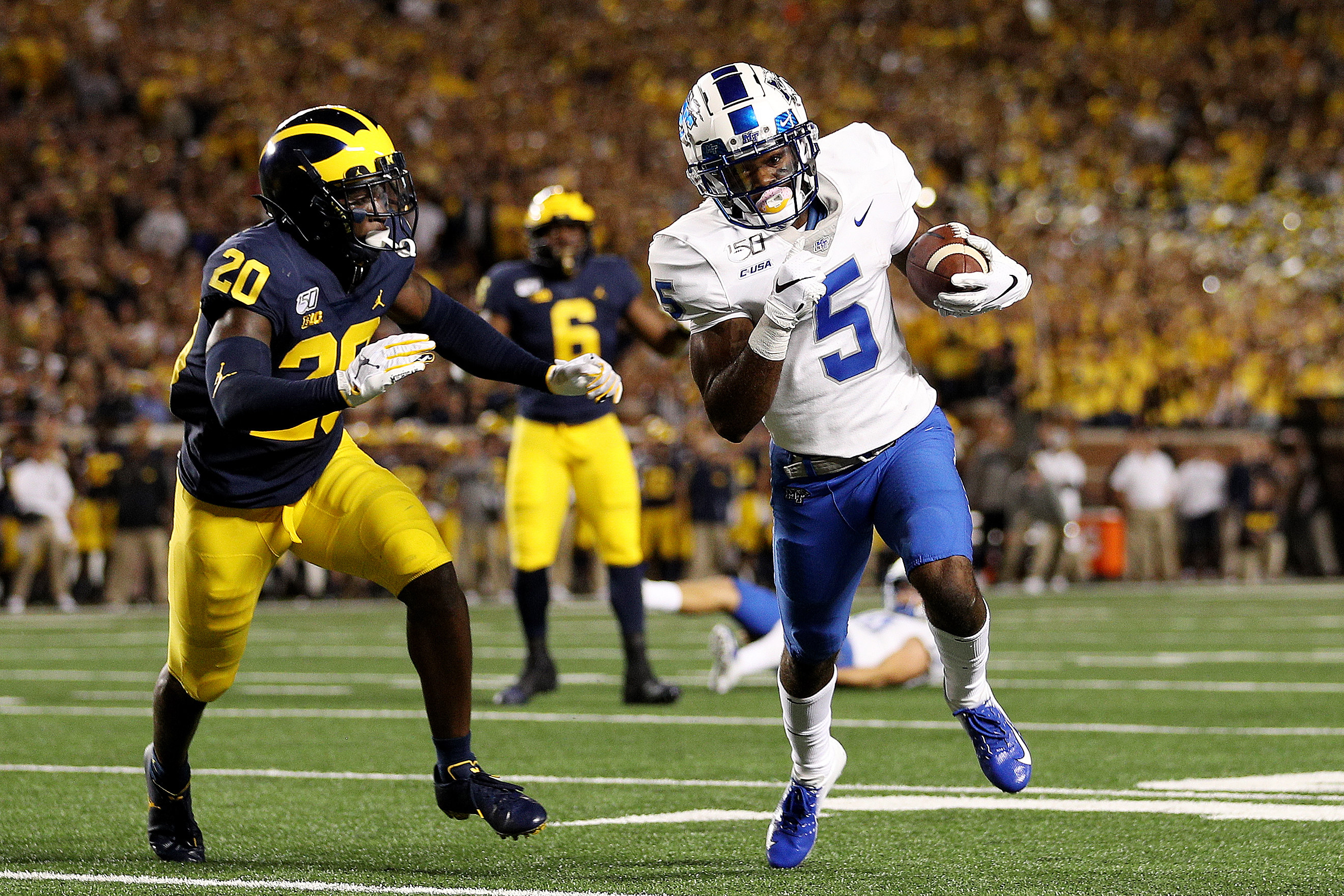 College football: Michigan vs. Middle Tennessee - August 31, 2019 ...