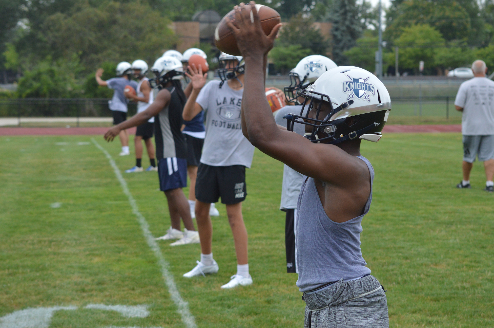 Kalamazoo Loy Norrix opens 2019 football practice - mlive.com