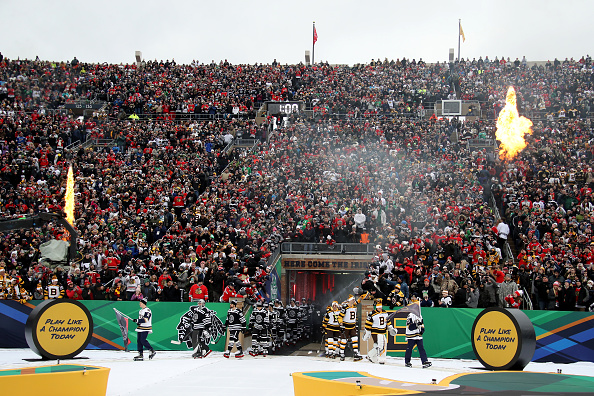 NHL Winter Classic photos: Boston Bruins take on Chicago Blackhawks at ...