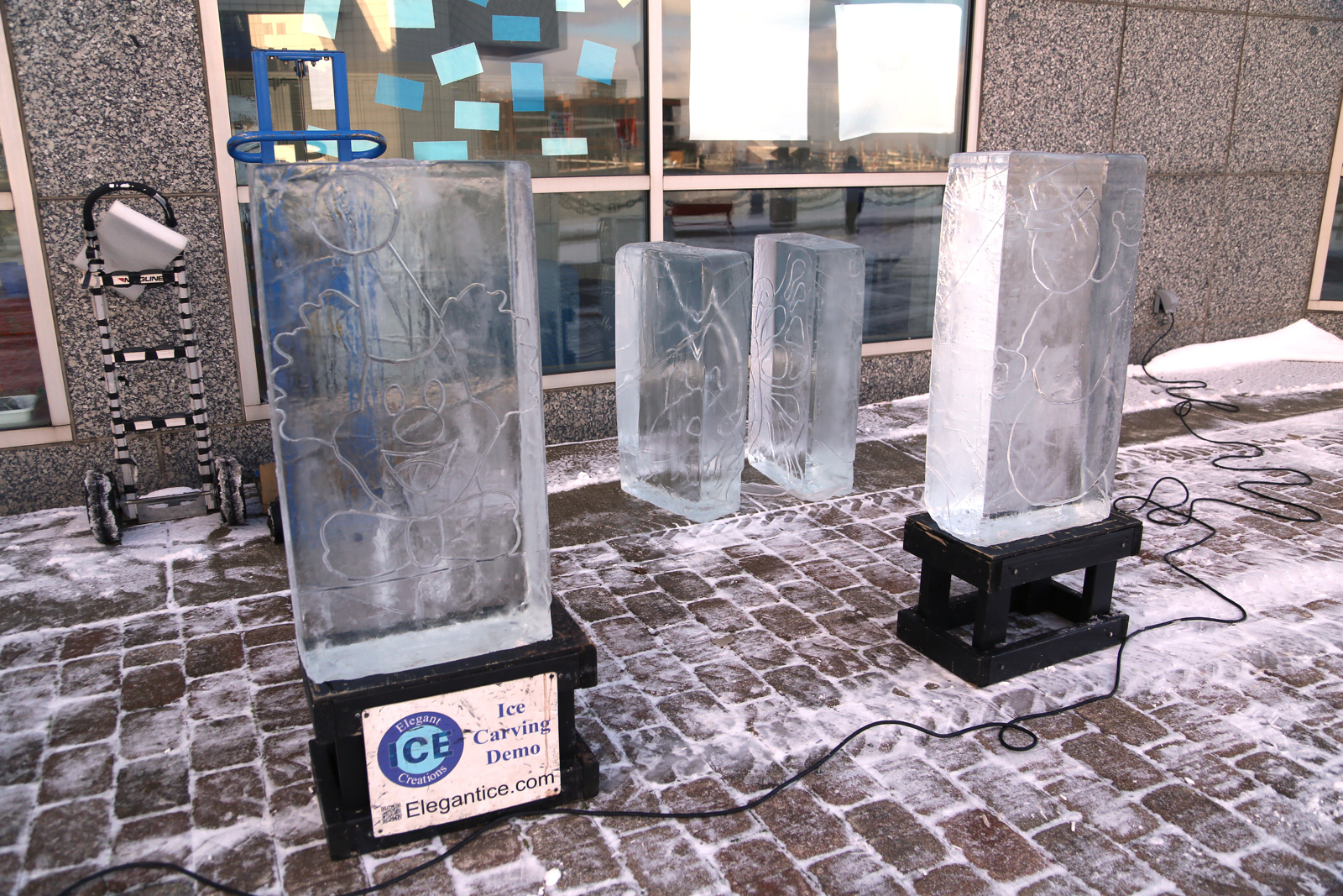 Check out these cool (pun intended) ice sculptures at the Ice Fest ...