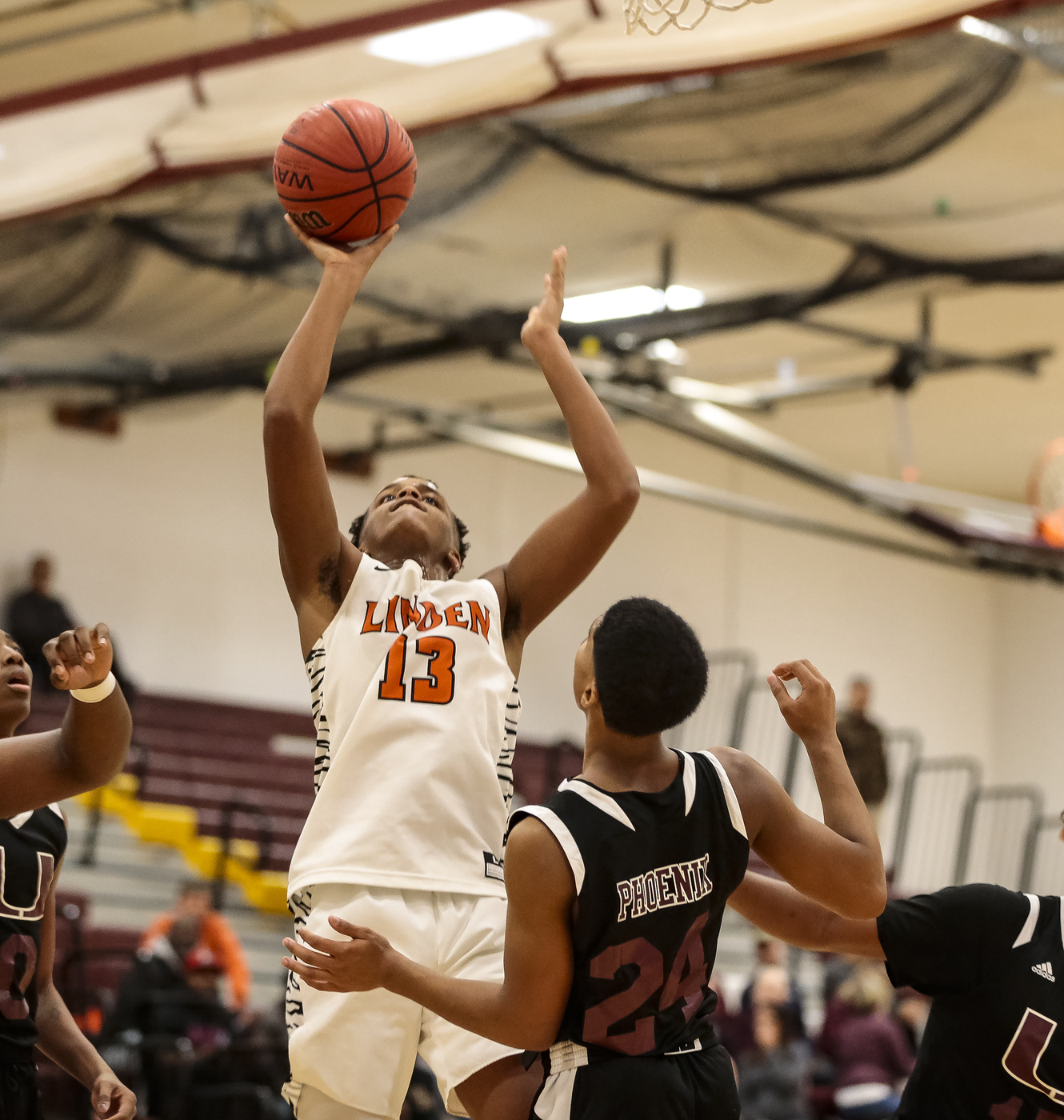 Boy's High School Basketball Linden Plays University - nj.com