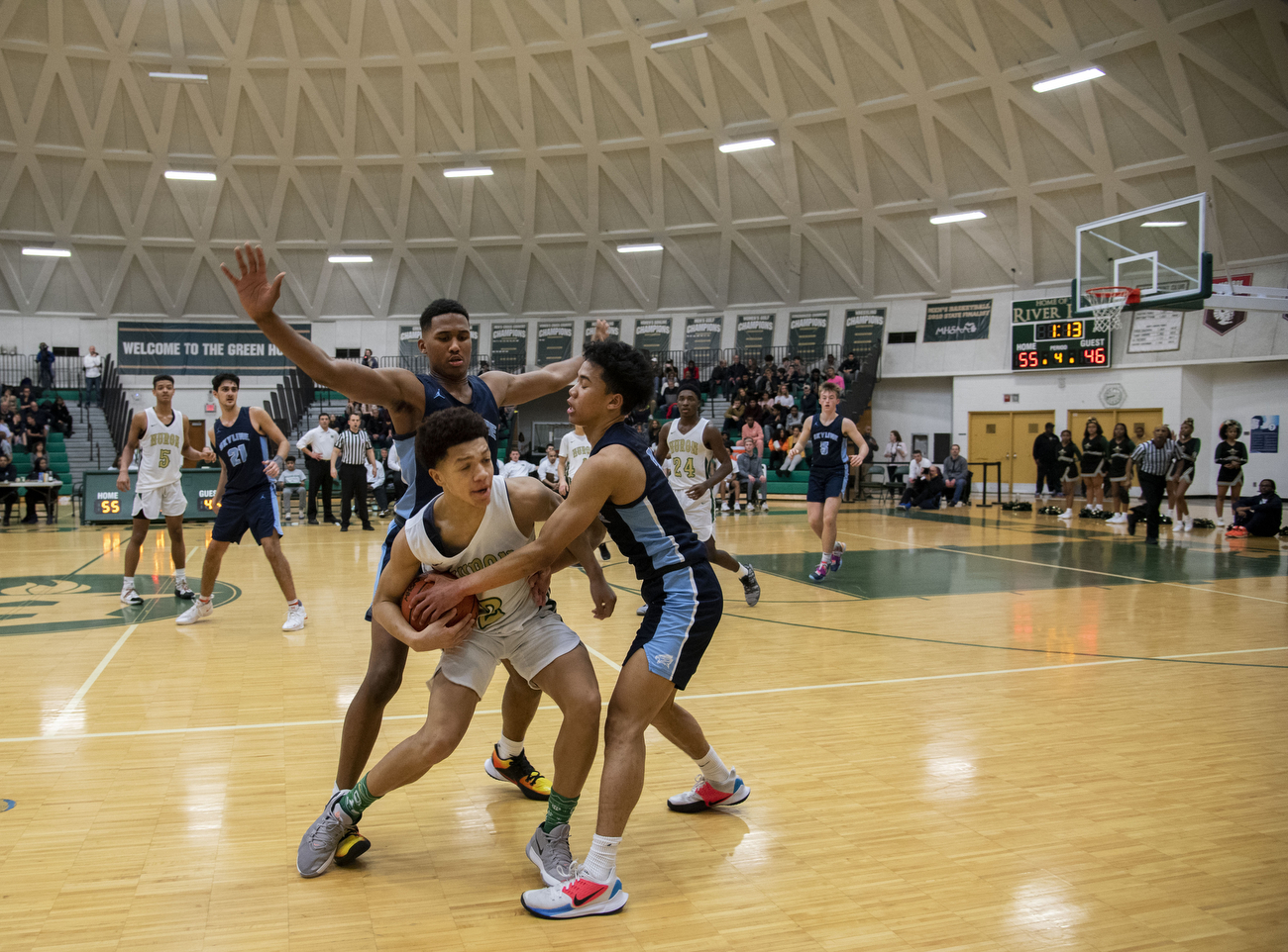 Boys basketball Huron vs. Skyline - mlive.com