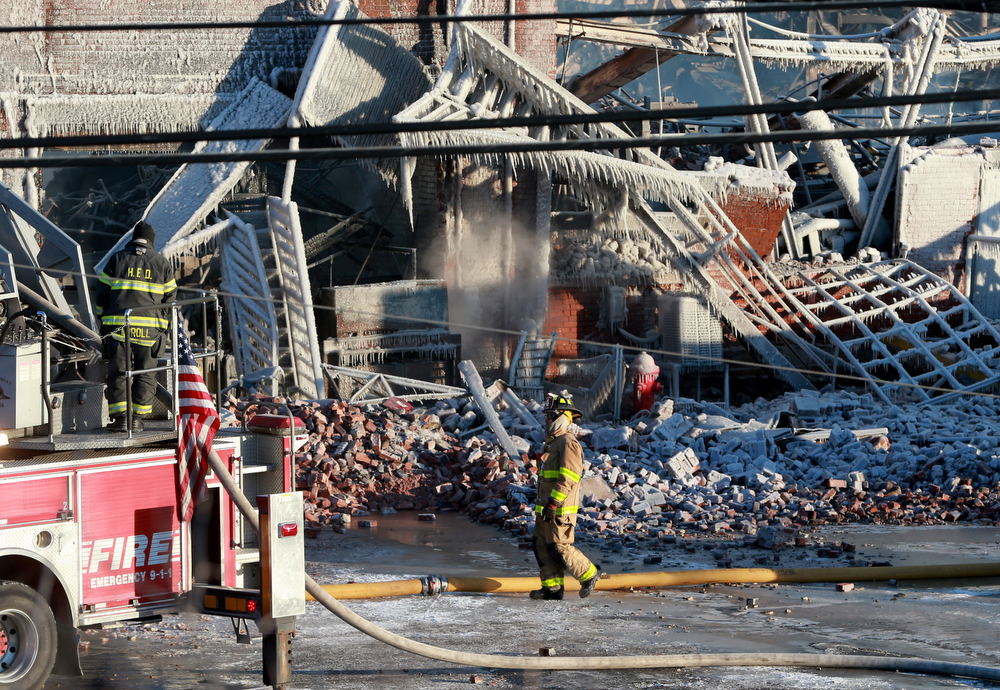 Massive blaze at historic Marcal Paper plant turns building into ...