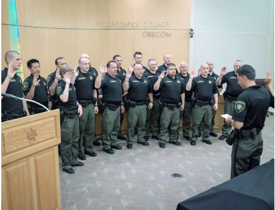 Portland police reserves defect to sheriff's office - oregonlive.com