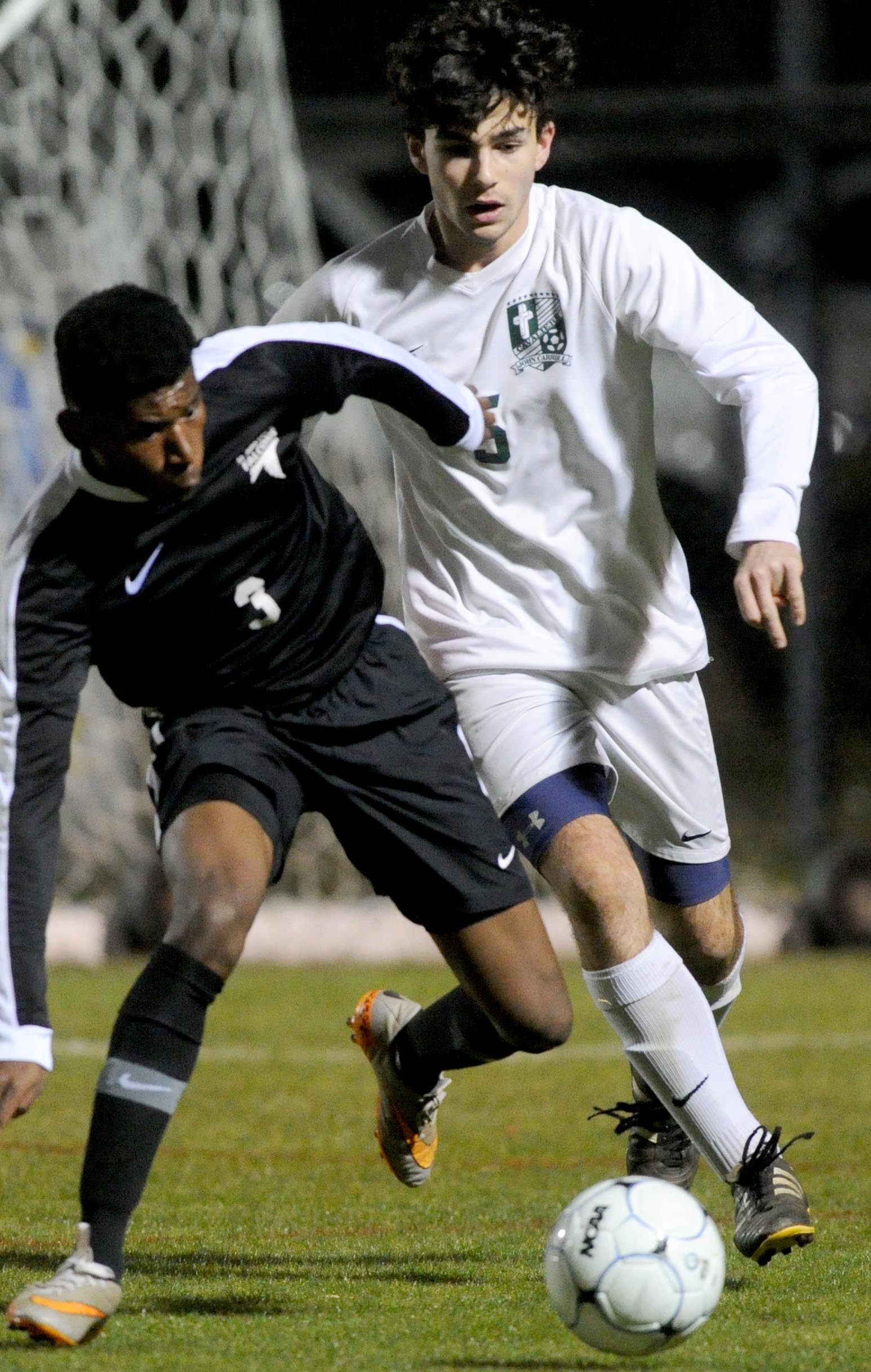 John Carroll - St. John Paul II boys soccer - al.com