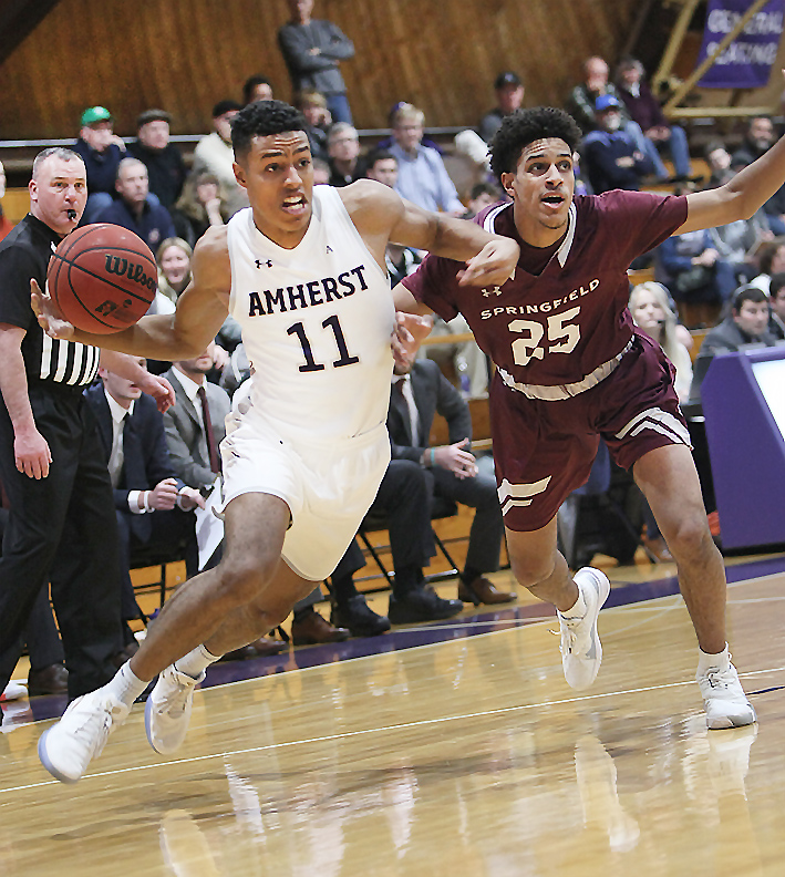 Amherst College Men's Basketball vs Springfield College 12/10/19 ...