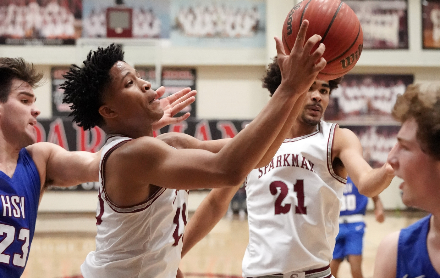 Huntsville vs. Sparkman 7A Area 7 boys basketball final 2.8.2020 - al.com