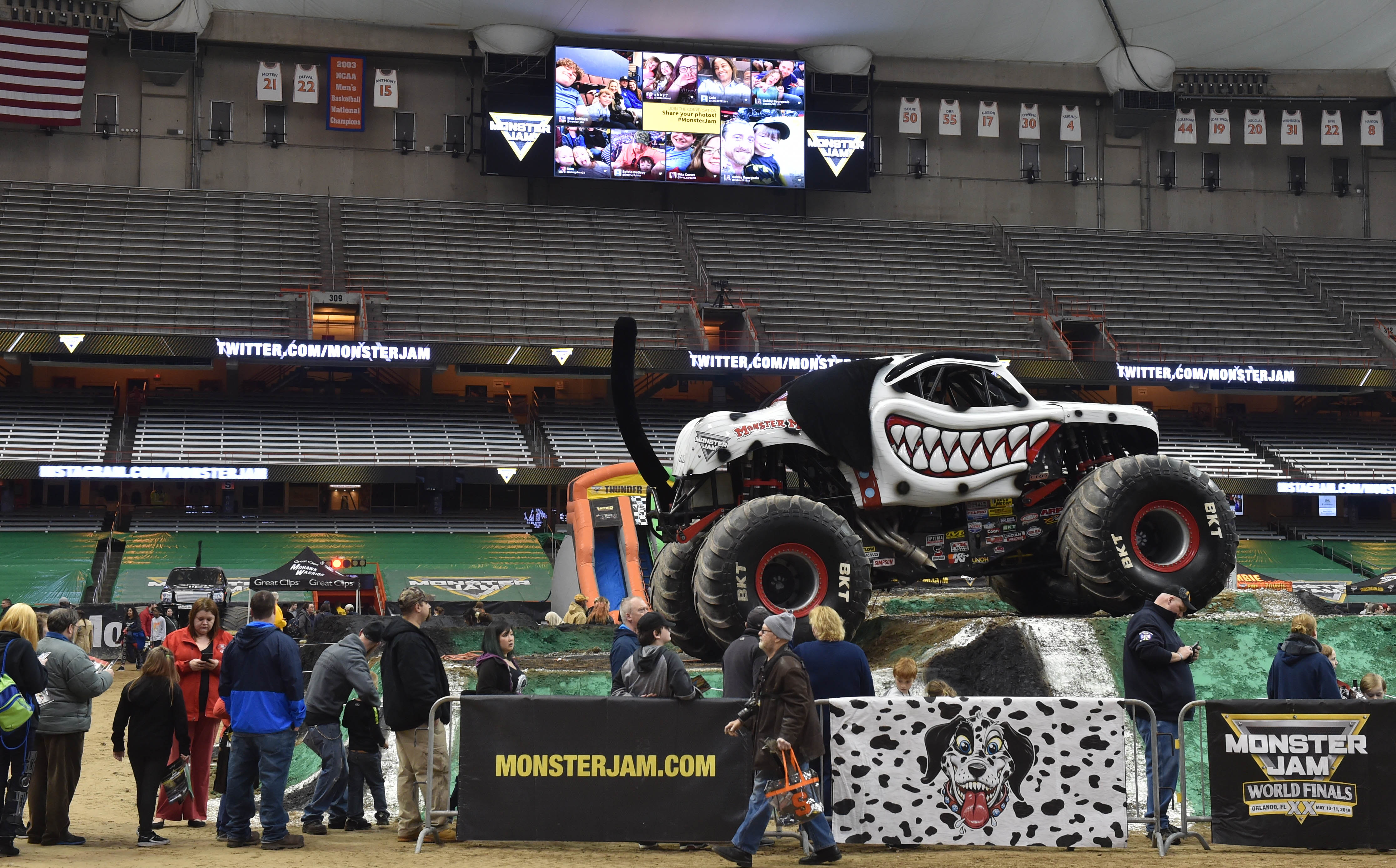 Monster Jam 2019: Meeting the trucks at Pit Party - syracuse.com