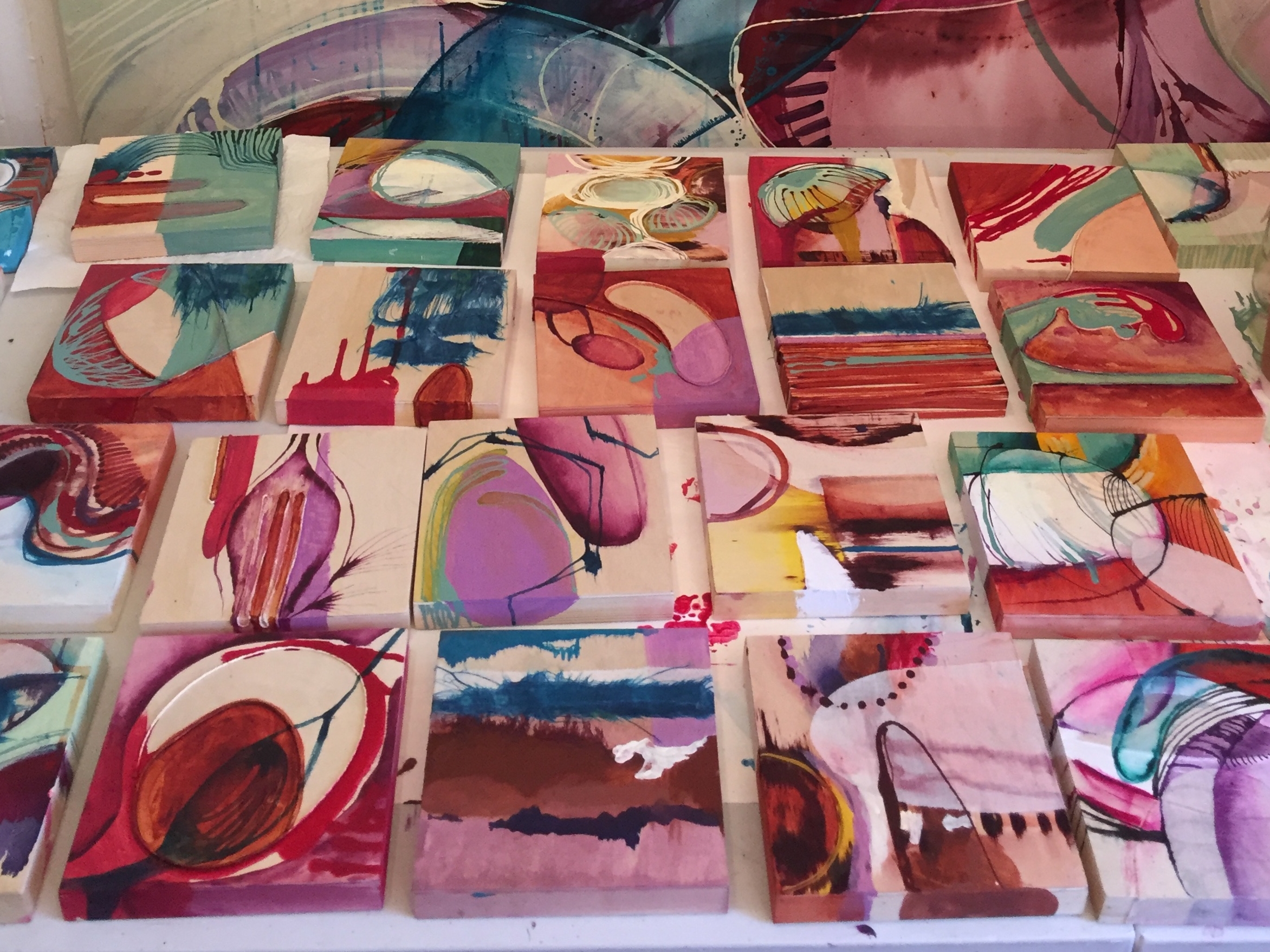 "Heart Echoes: Paintings by Marta Blair"at SMUSH - nj.com