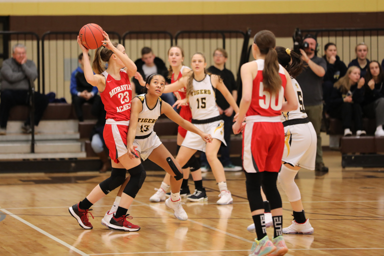 Colonial League girls basketball semifinals: Moravian Academy vs ...