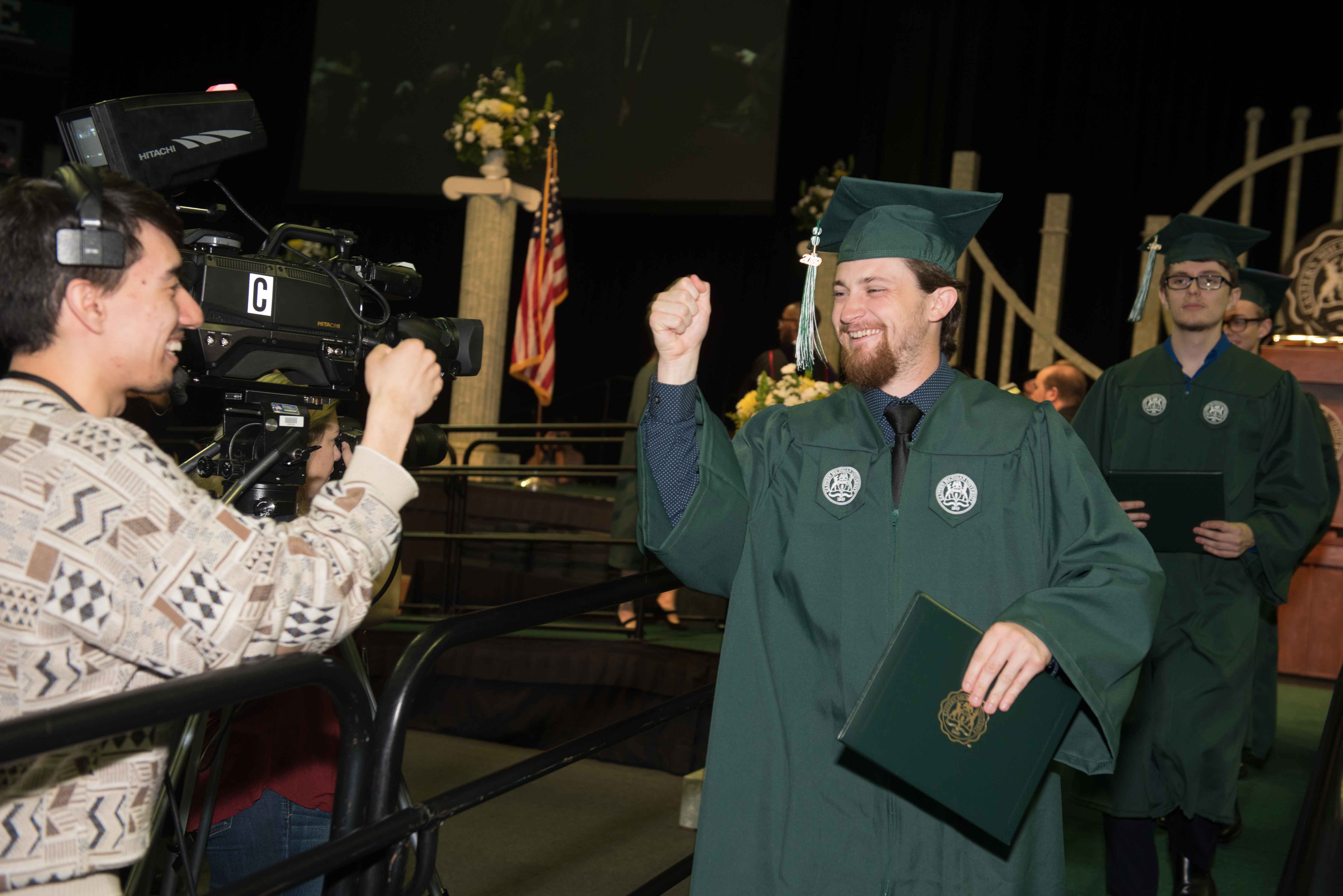Eastern Michigan University students celebrate spring commencement ...