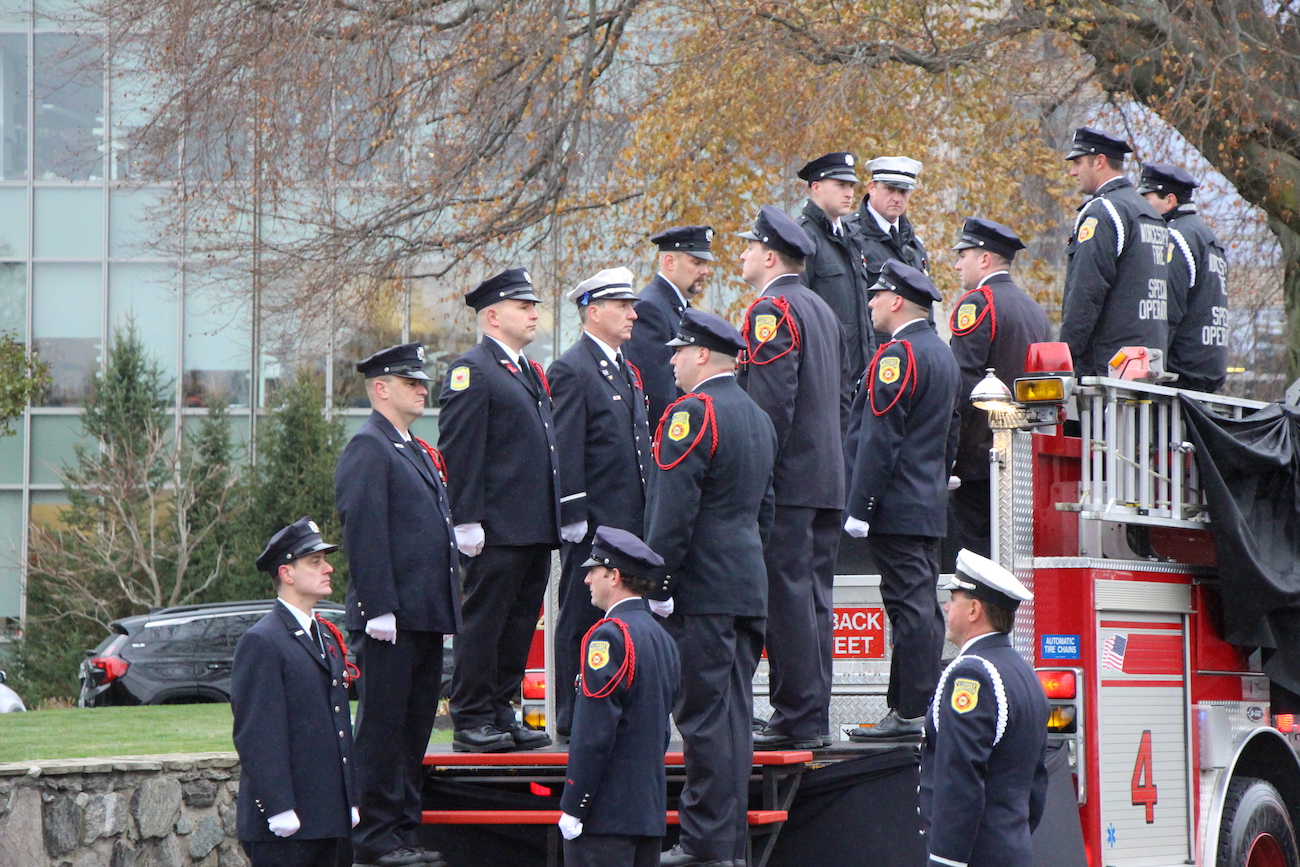 Funeral of Worcester Fire Lt. Jason Menard - masslive.com