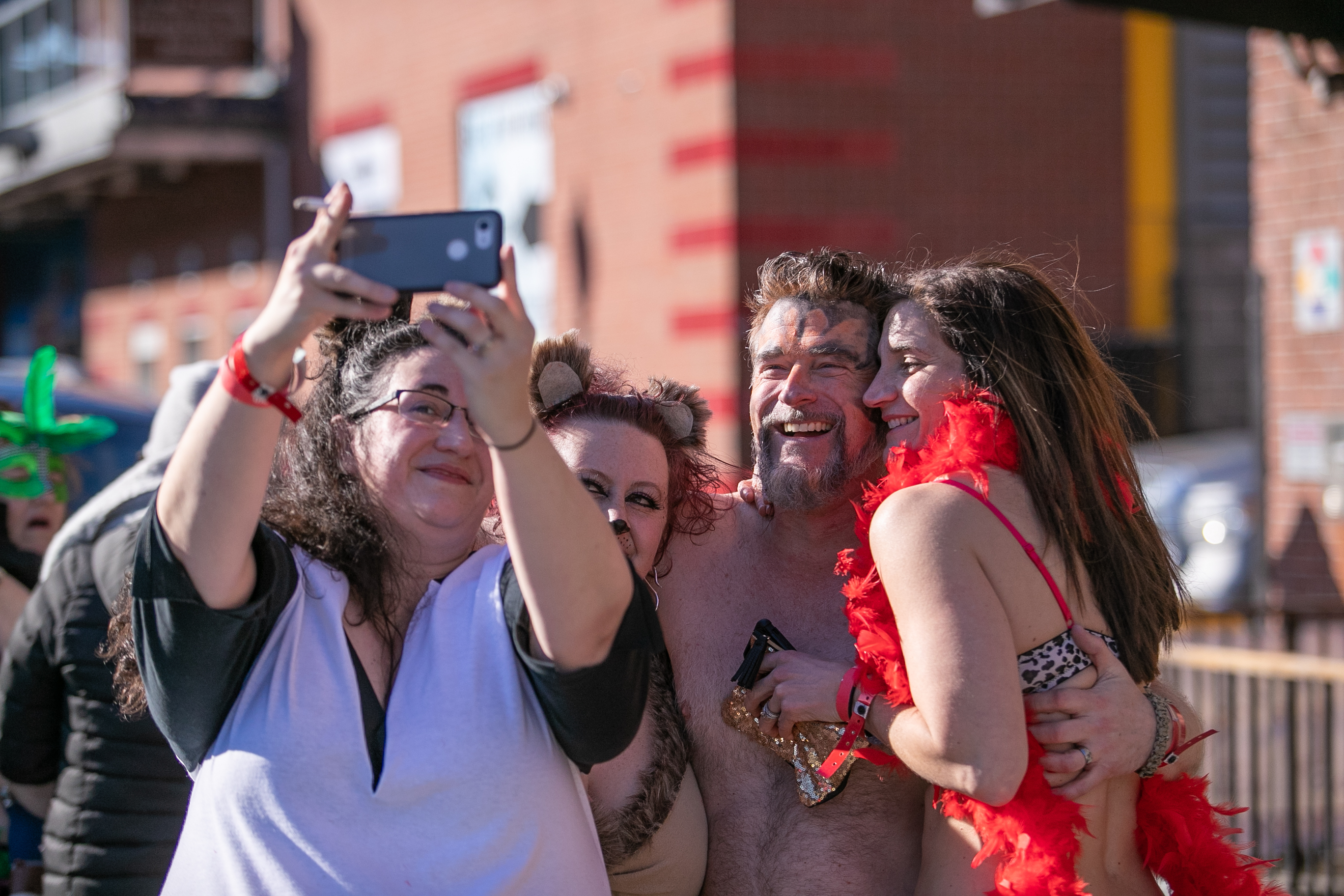 Cupid's Charity Undie Run streaks through Boston city streets ...