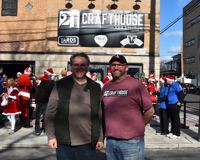 Santa run brings holiday spirit to Bethlehem streets, bars ...