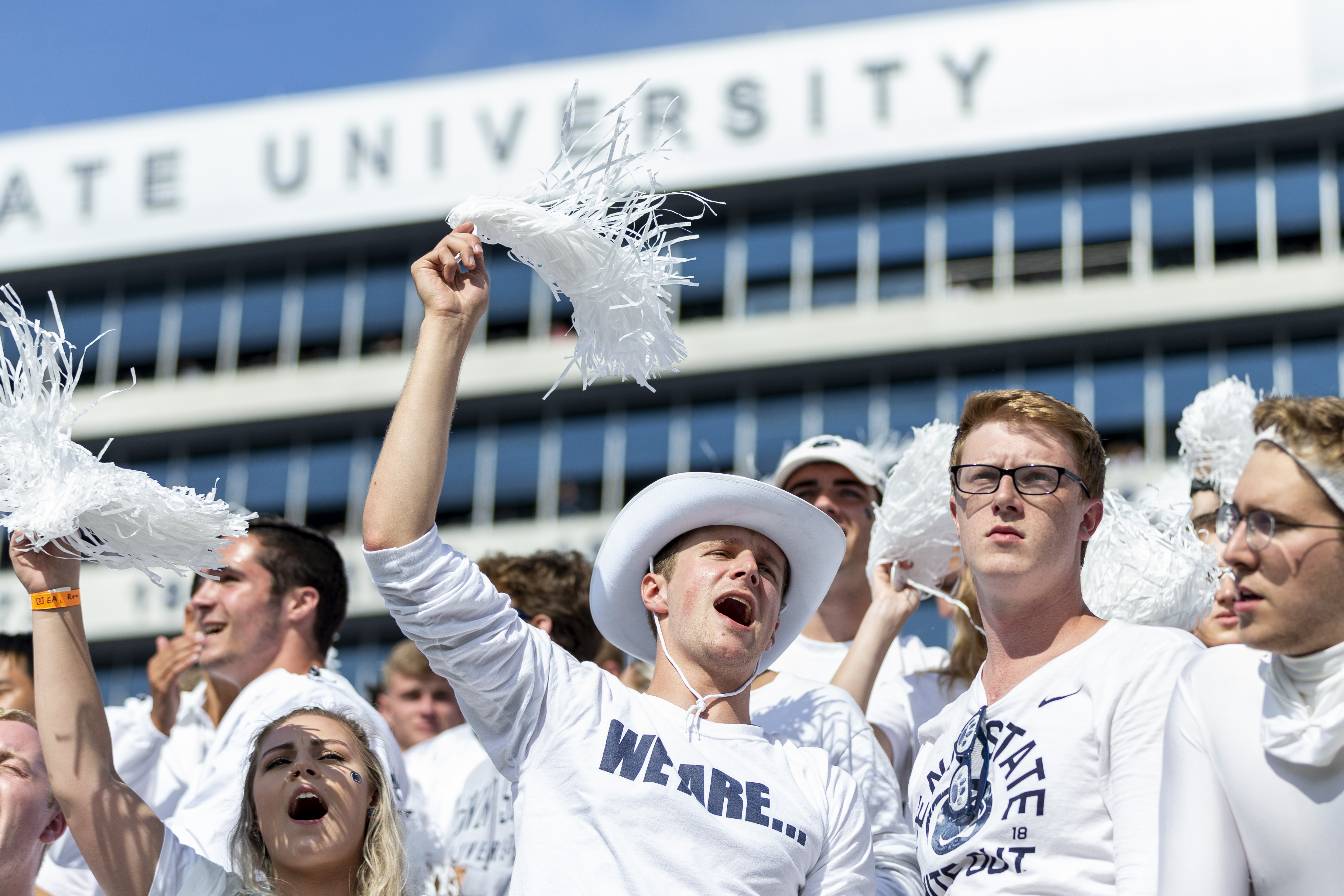 Penn State football faces in the crowd from 17-10 win over Pitt ...