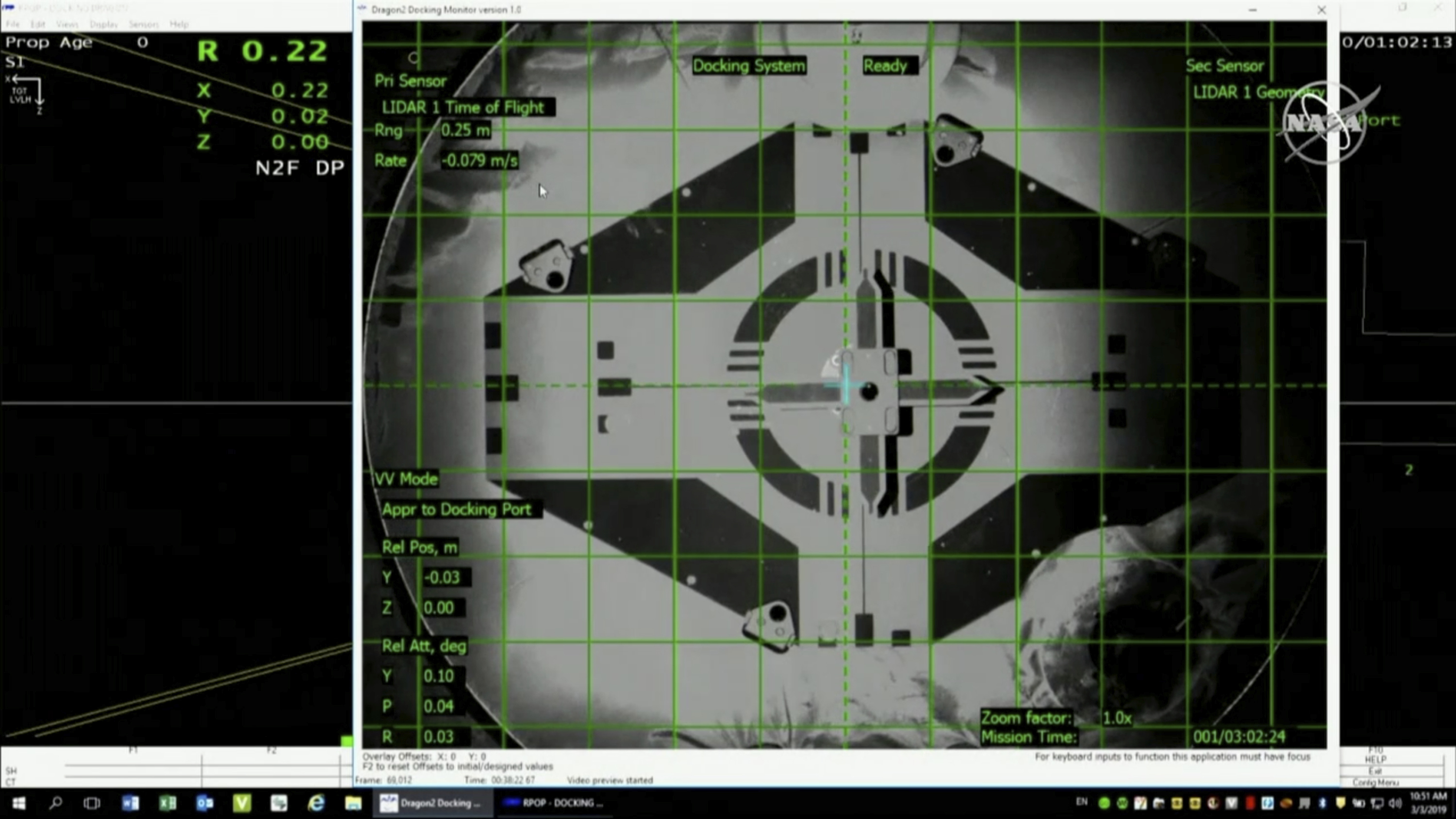 US-built capsule with a dummy aboard docks at space station ...