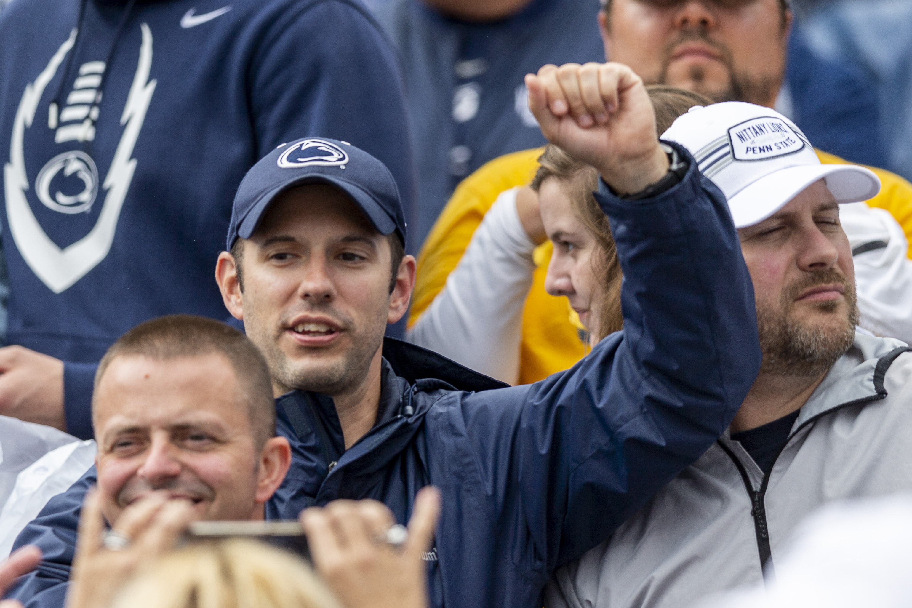 Penn State football faces in the crowd from 17-10 win over Pitt ...