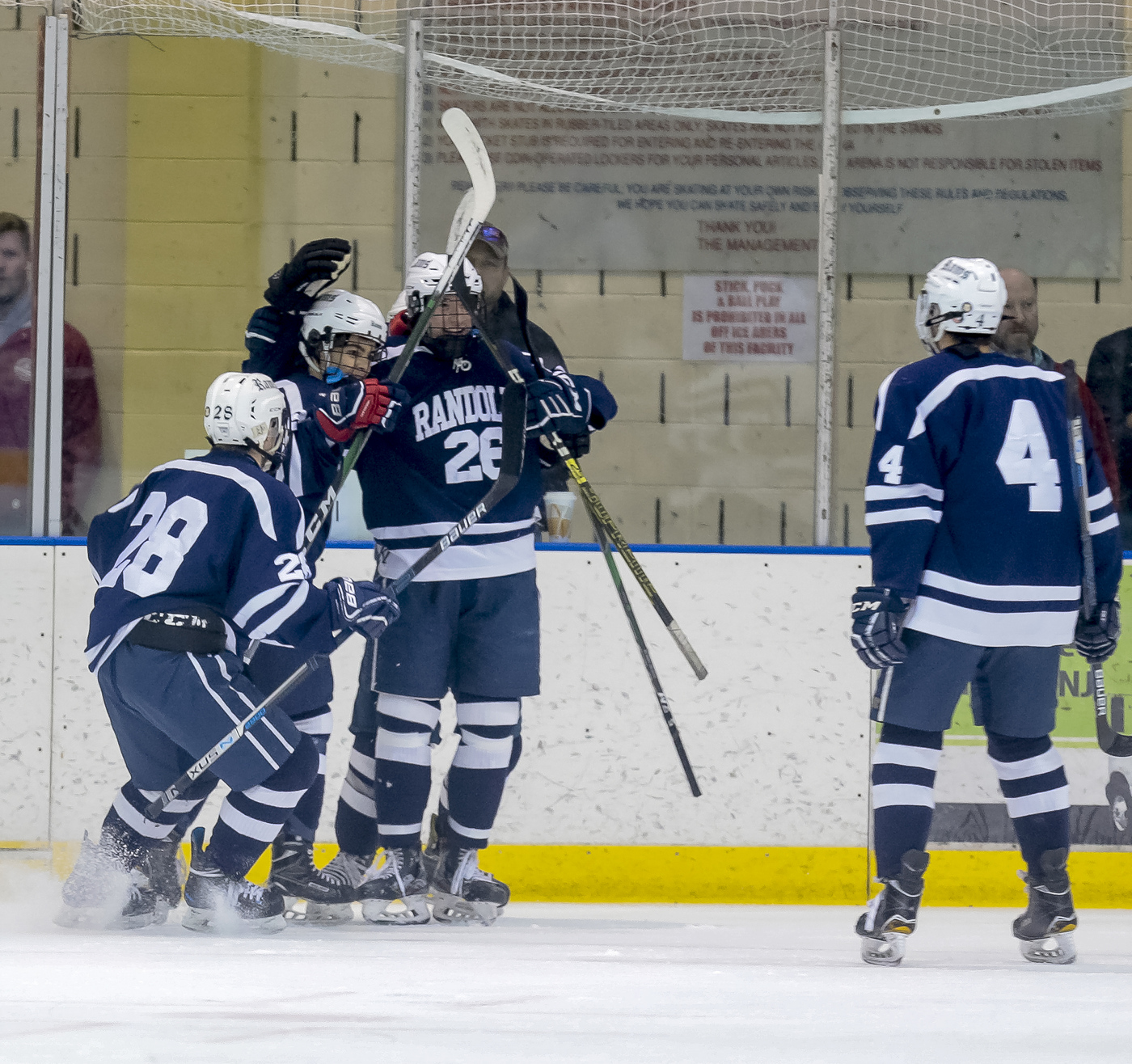 High School Boys Ice Hockey Randolph Plays Chatham - nj.com