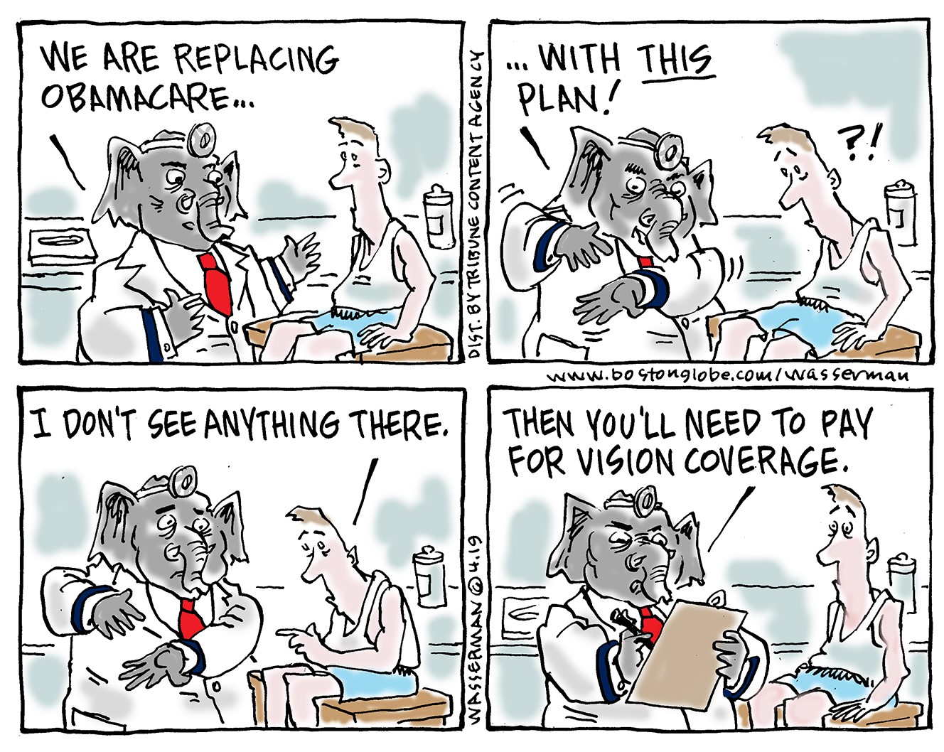 Editorial cartoons for April 7, 2019 - syracuse.com