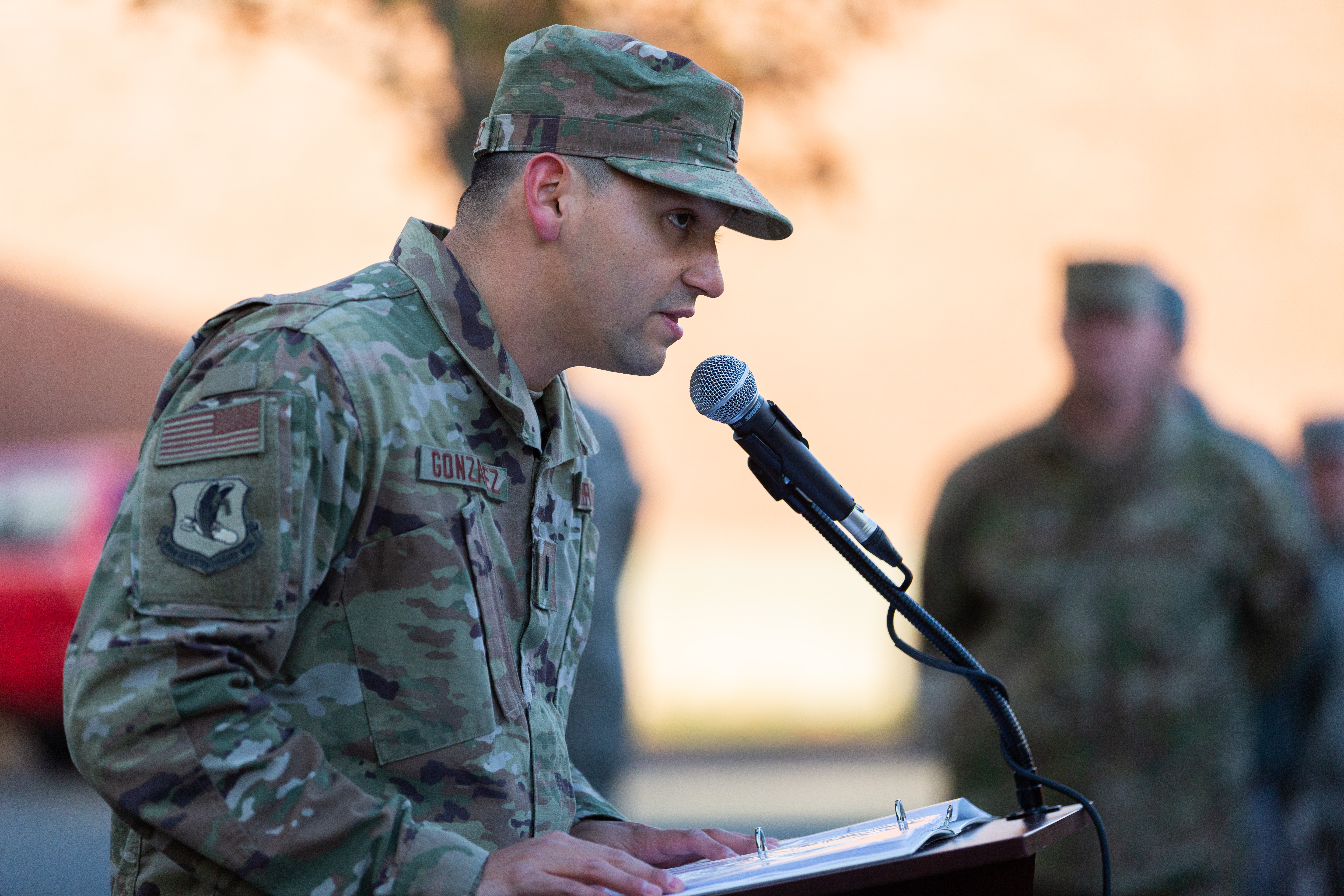 Dedication ceremony to honor the late major general George W. Keefe ...
