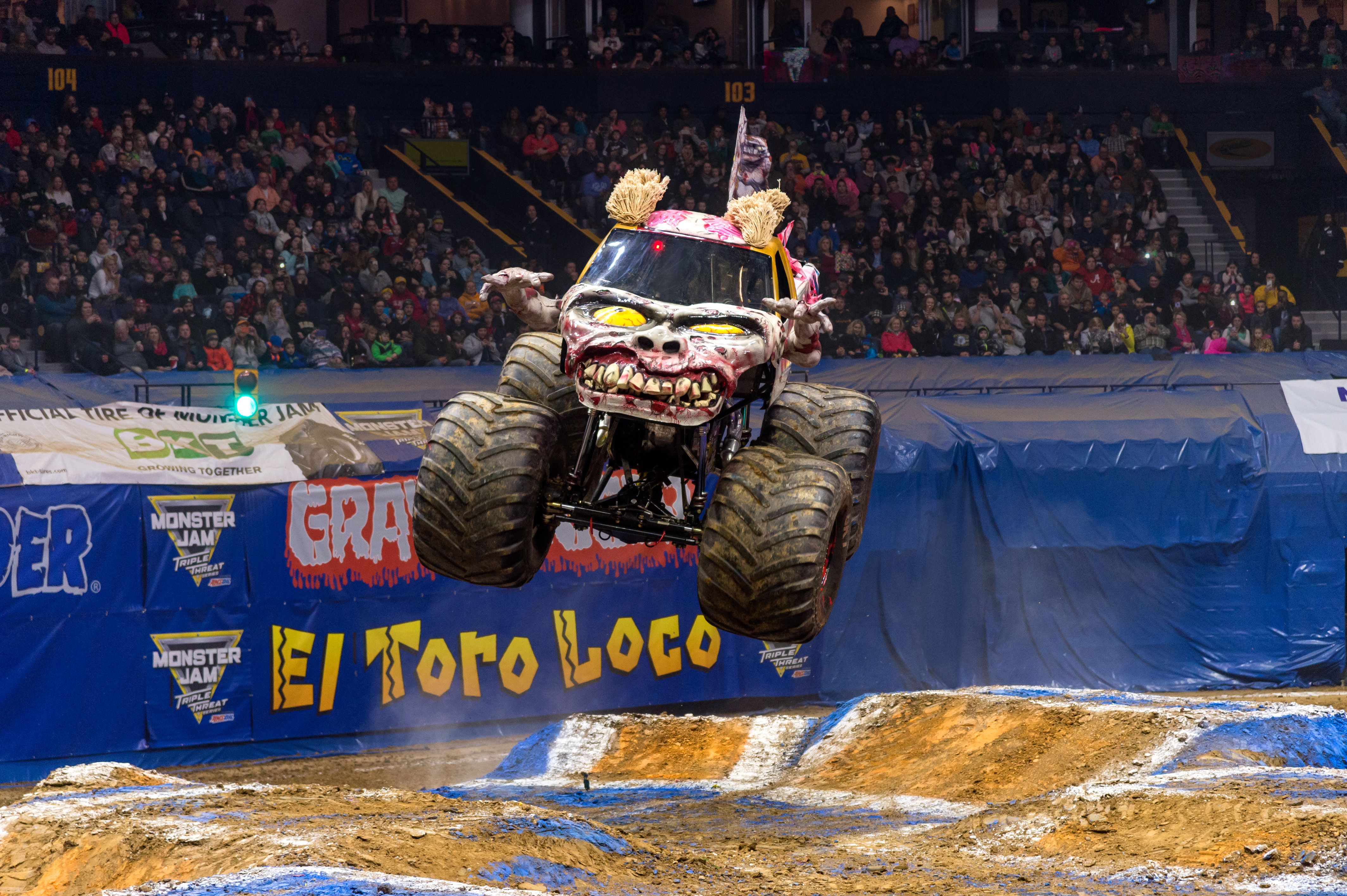 Monster Jam monster trucks in action - al.com