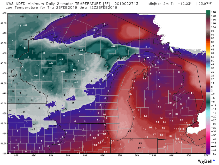 Weather graphics, information for Wednesday, Feb. 27 in Michigan ...