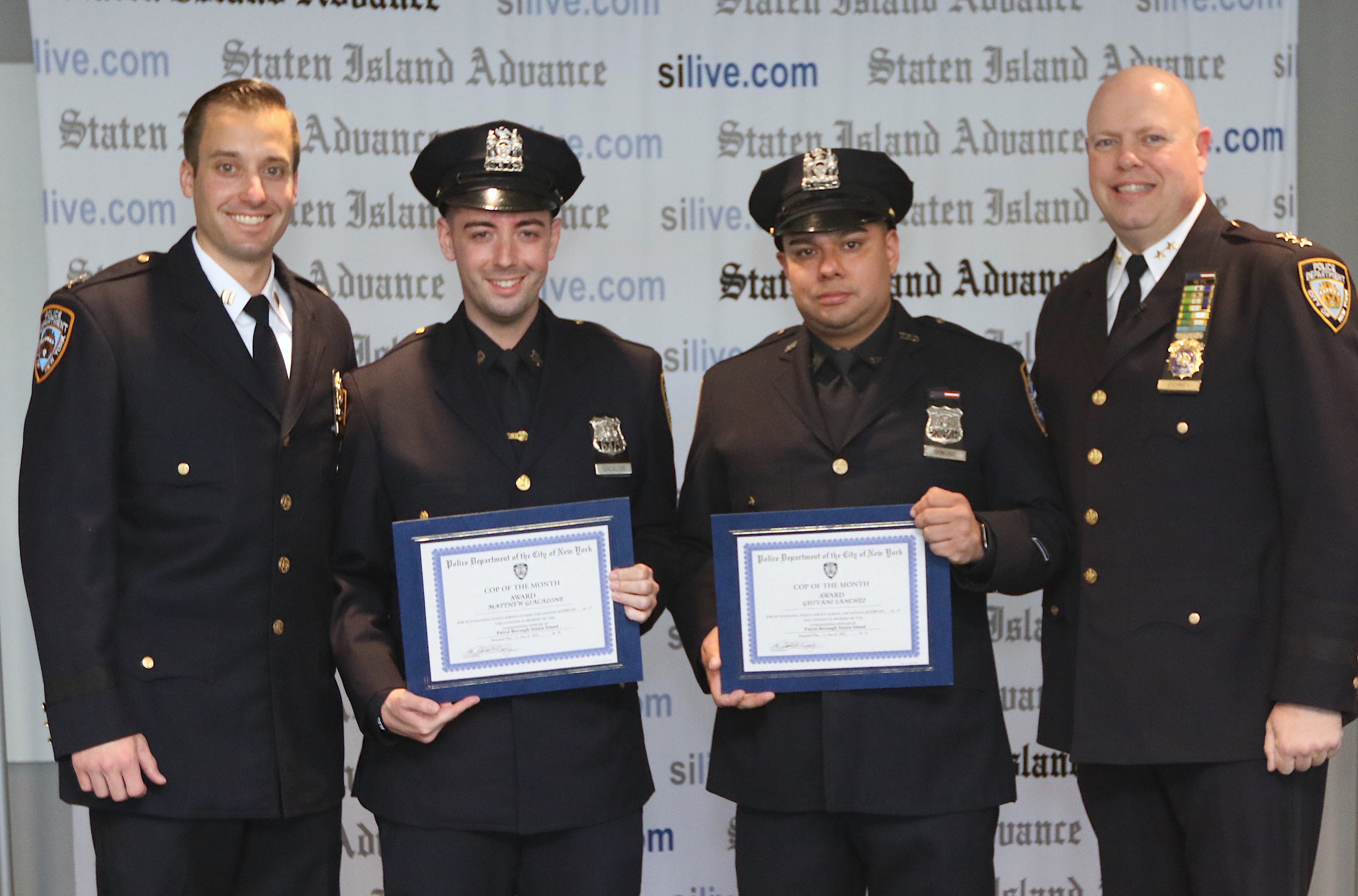 NYPD honors cops and K-9 Timo for notable arrests - silive.com