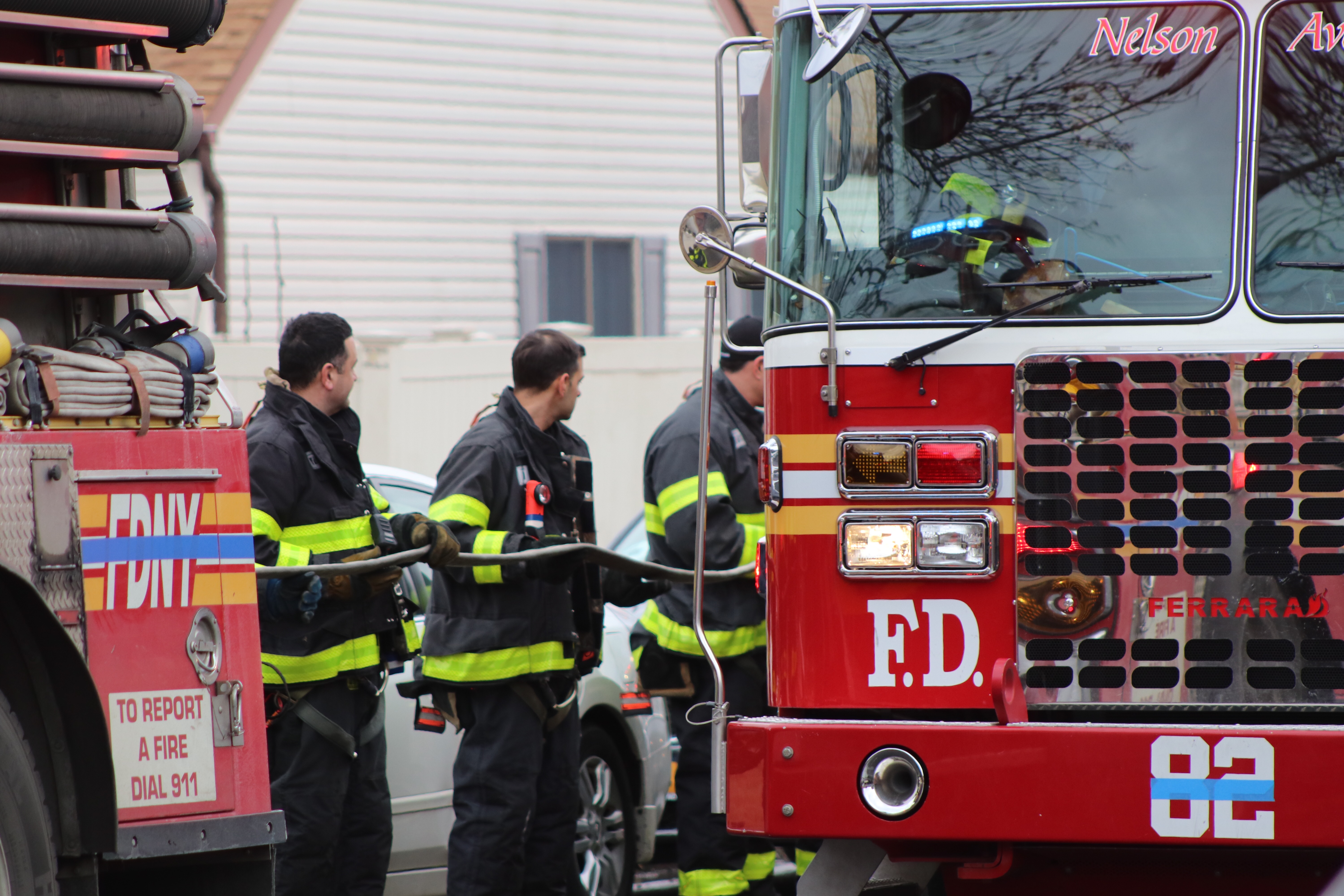 FDNY battles Annadale house fire - silive.com