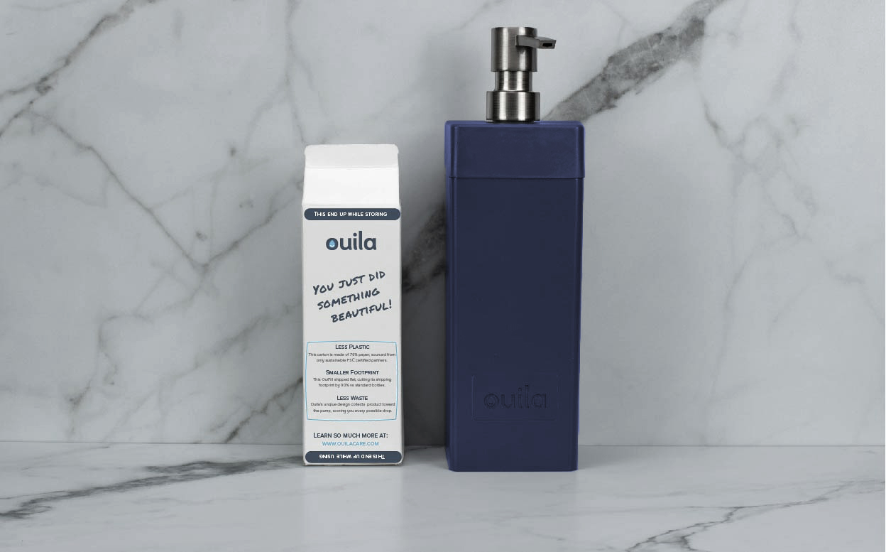 Ouila aims to reduce plastic in showers - mlive.com