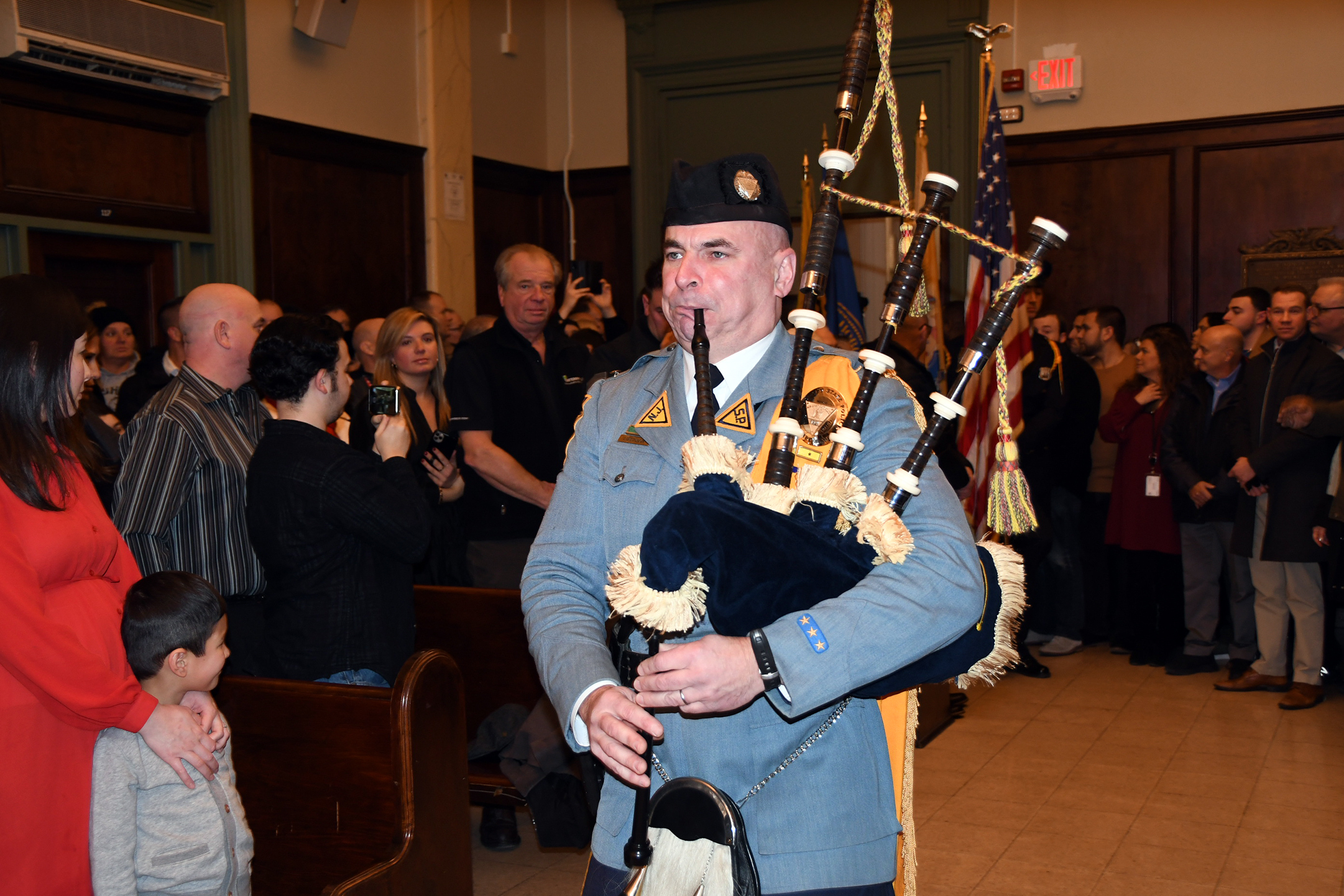 Hoboken police promotion/swearing-in ceremony, Dec. 19, 2019 - nj.com