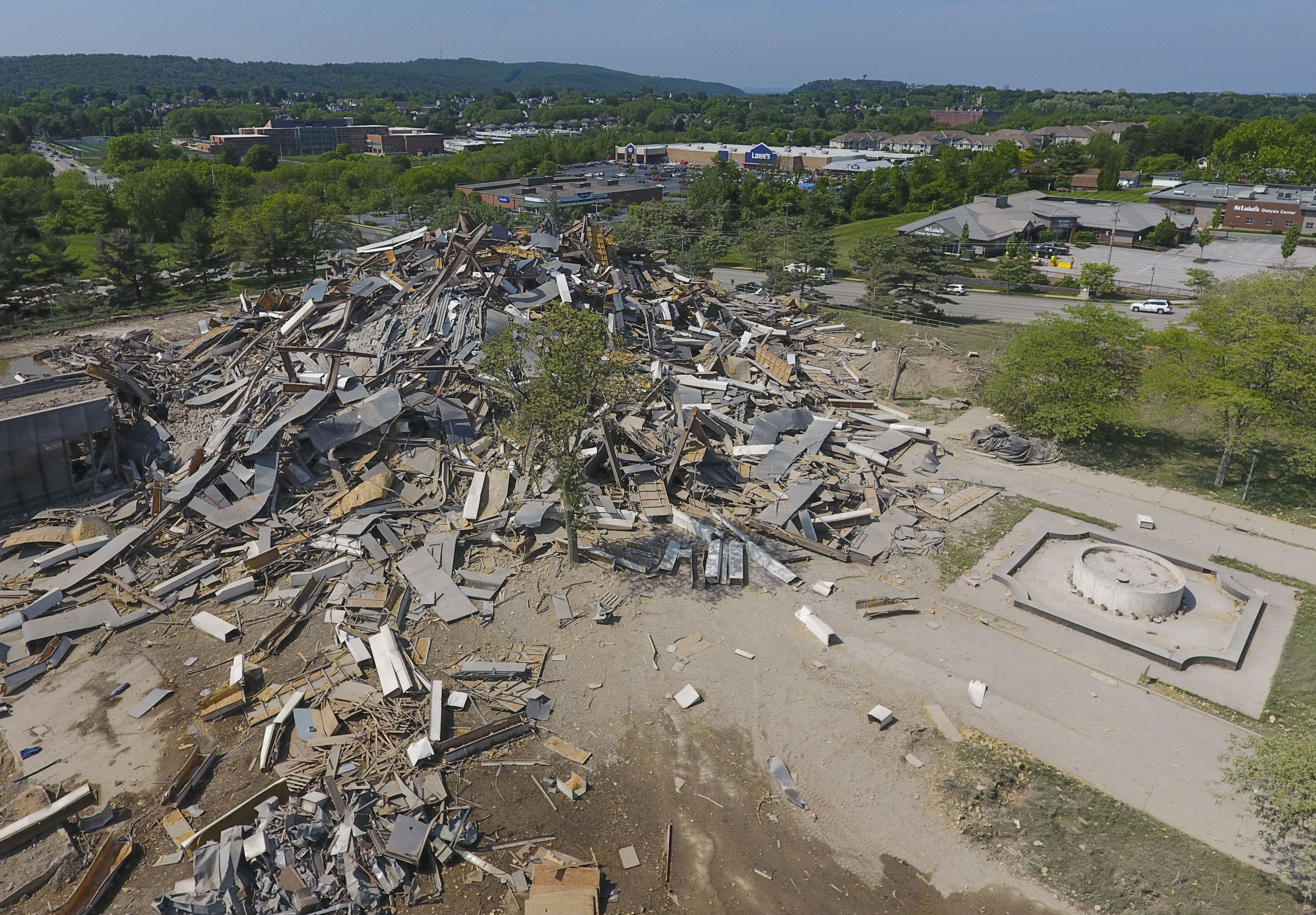 Martin Tower reduced to rubble on May 19, 2019 - lehighvalleylive.com