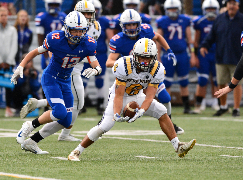 Southern Lehigh football vs. Notre Dame on Sept. 6, 2019 ...