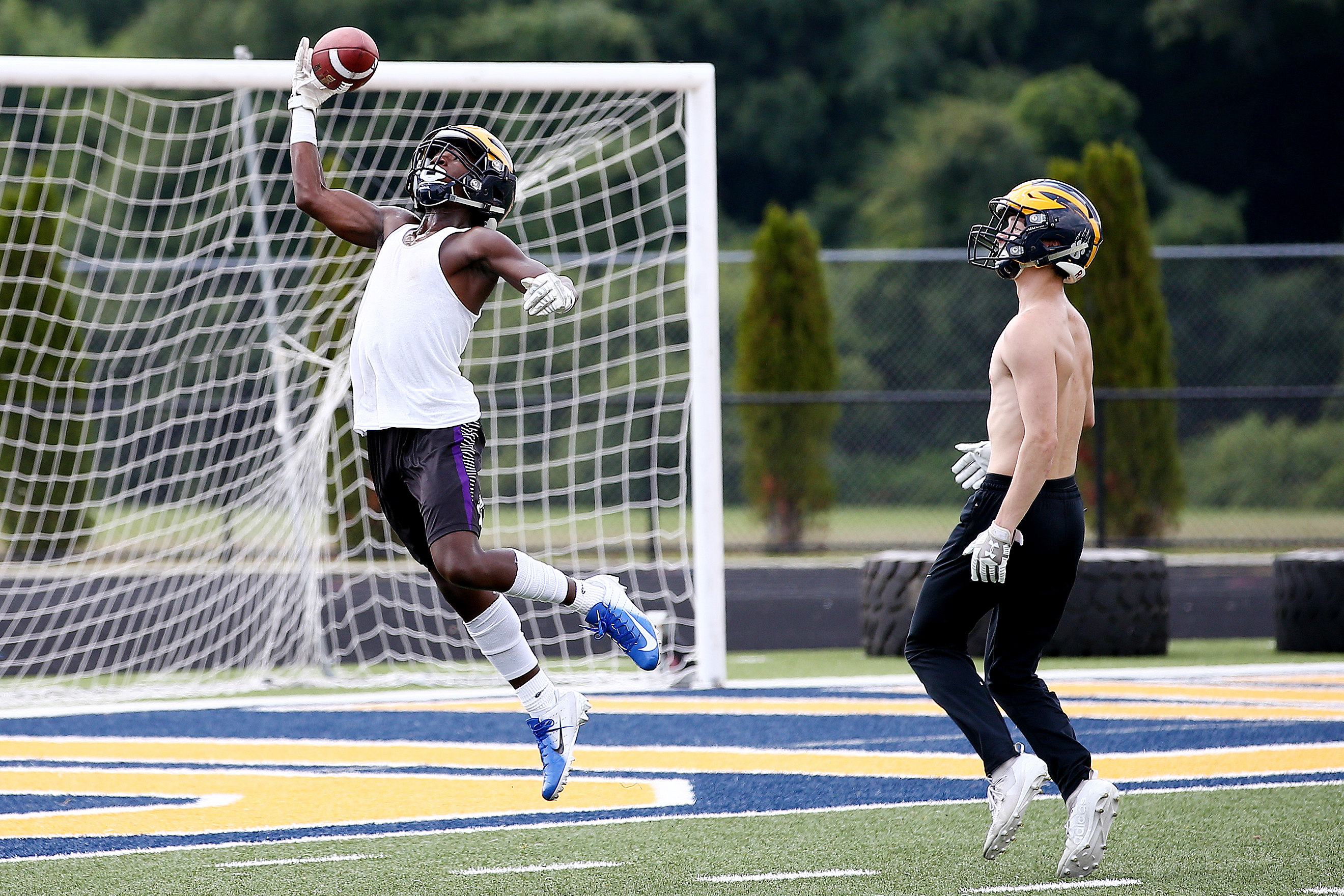 Clarkston's first football practice of 2019 season - August 12, 2019 ...