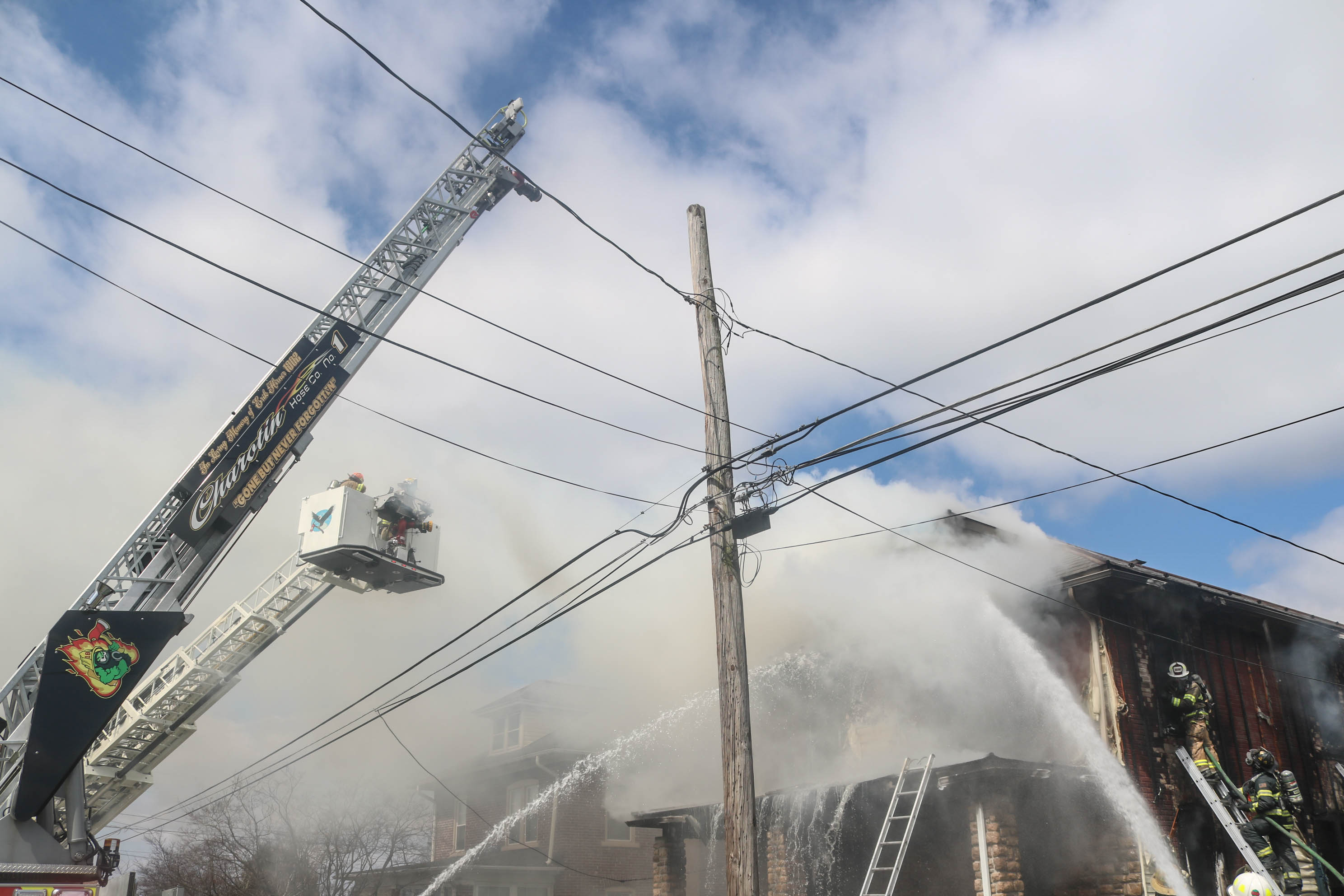 Home gutted by fire in Northampton - lehighvalleylive.com