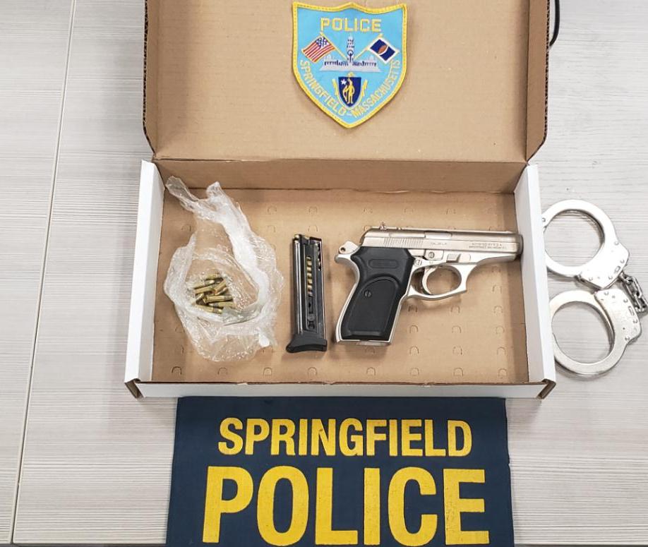 Springfield arrest man after finding unlawful gun - masslive.com