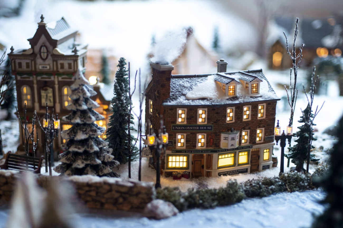Plymouth woman builds enormous Dickensian model village display over ...