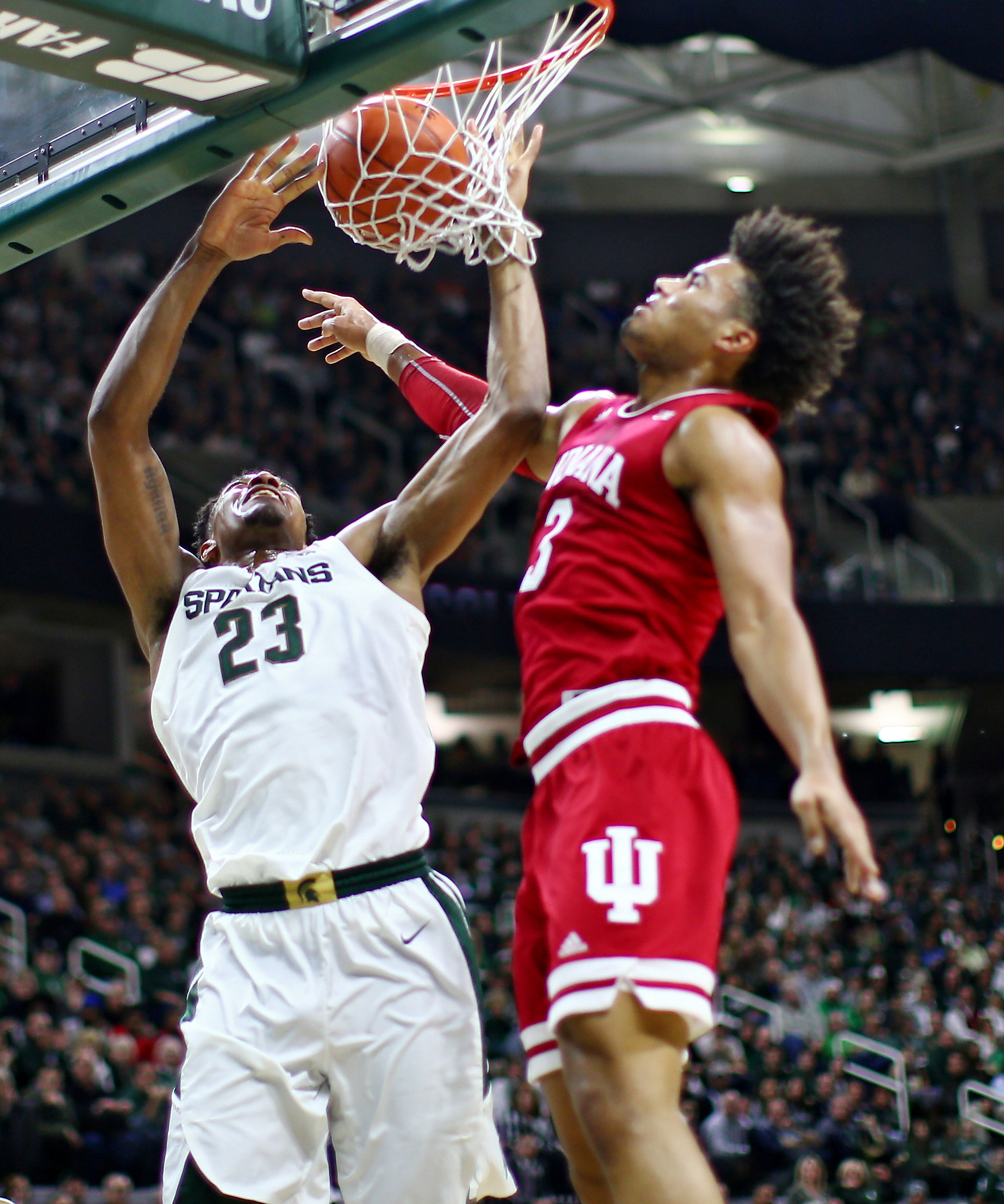 College basketball: Michigan State vs. Indiana - February 2, 2019 ...