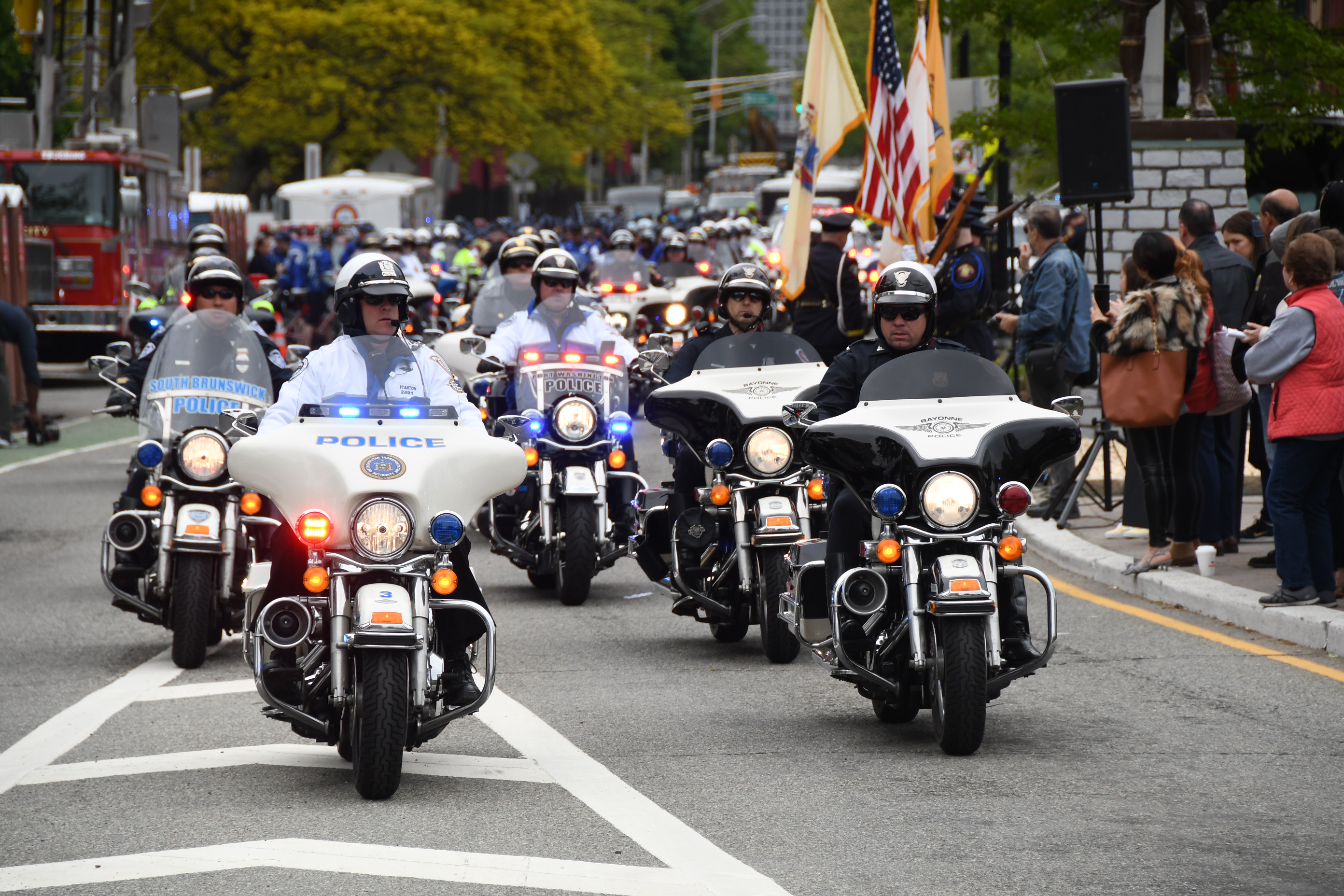 Jersey City cops kick off Police Unity Tour - nj.com
