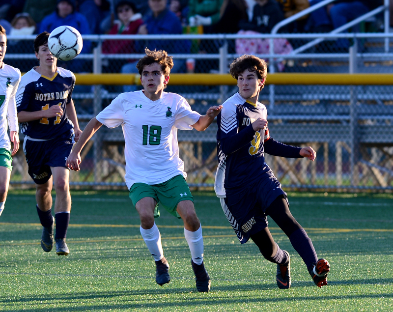 District 11 2A Boys Soccer Final: Notre Dame vs. Pen Argyl ...