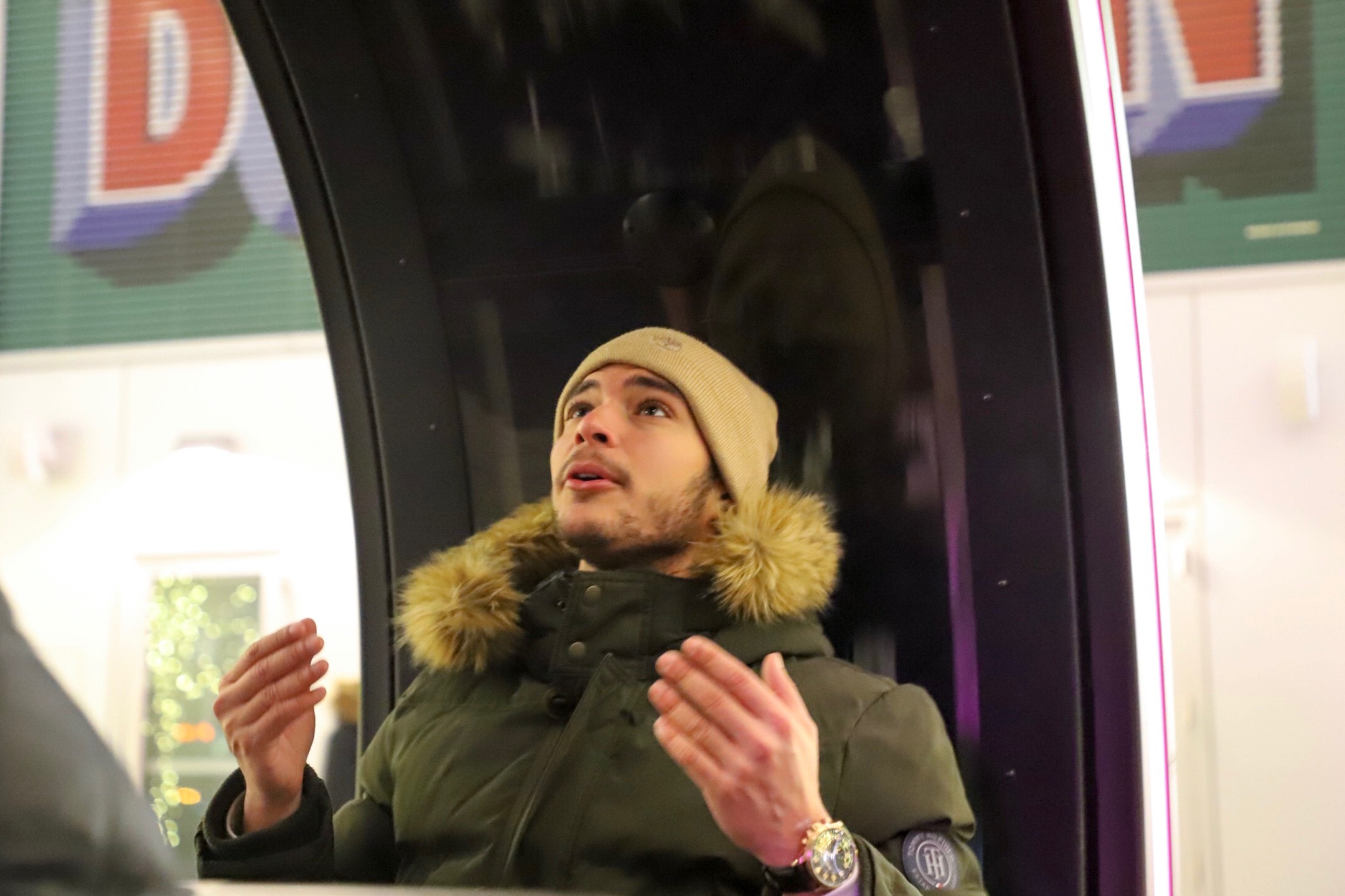 Photos: Retro-futuristic 'Loop' installation arrives in Boston Seaport ...