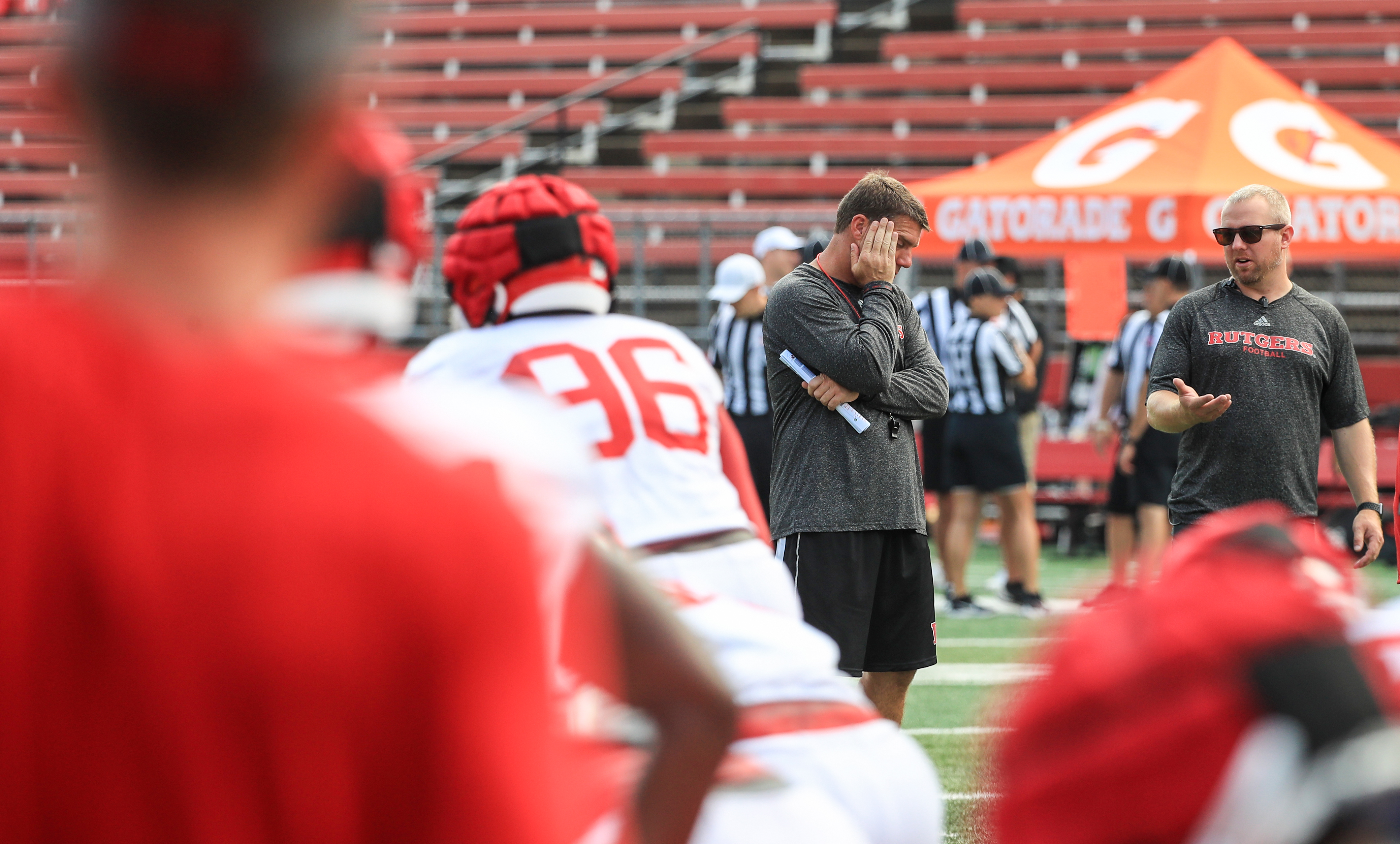 Rutgers football summer practice 8.15.2019 - nj.com