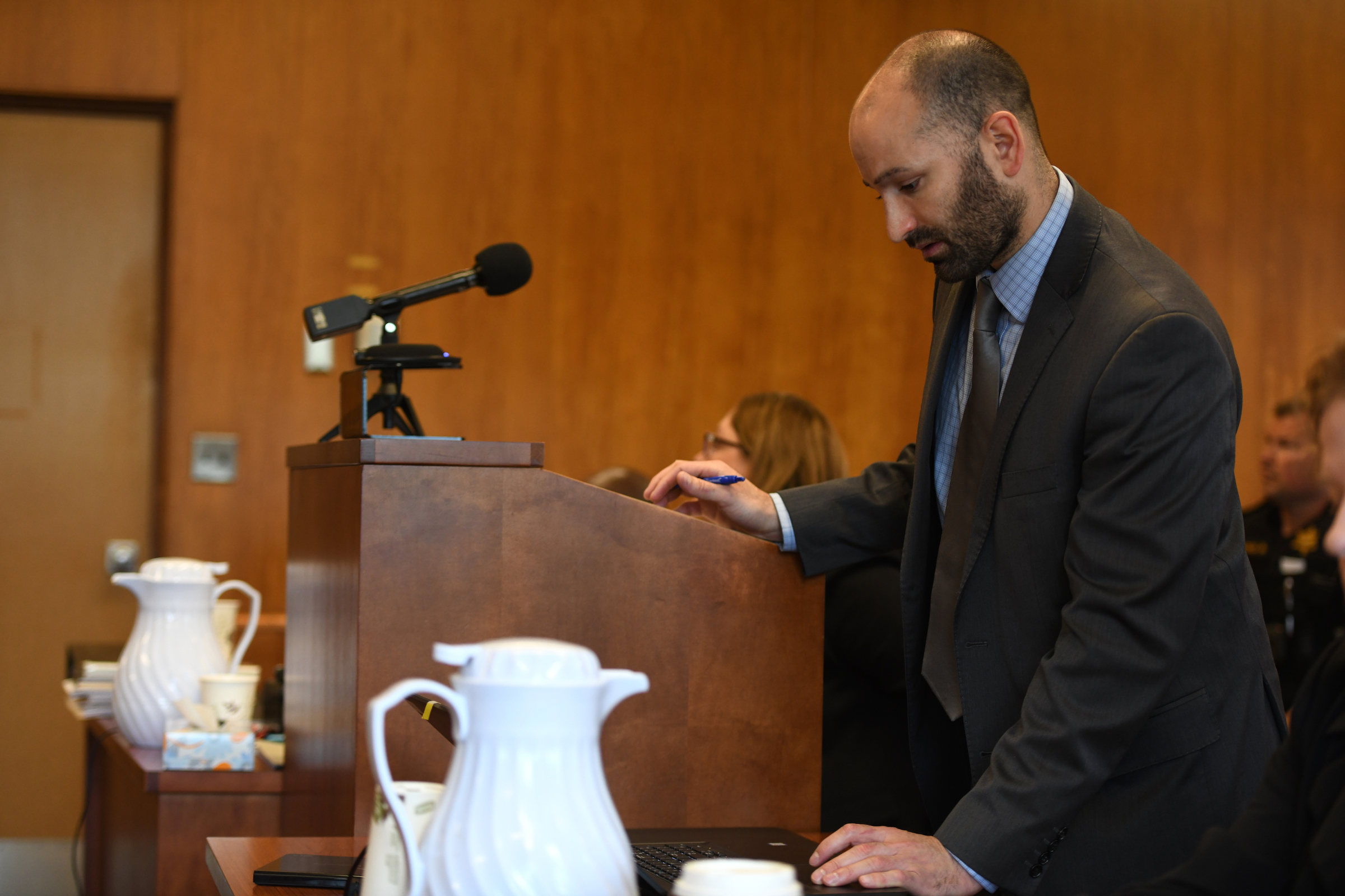 First day of the murder trial for Isom Hamilton charged with murder in ...