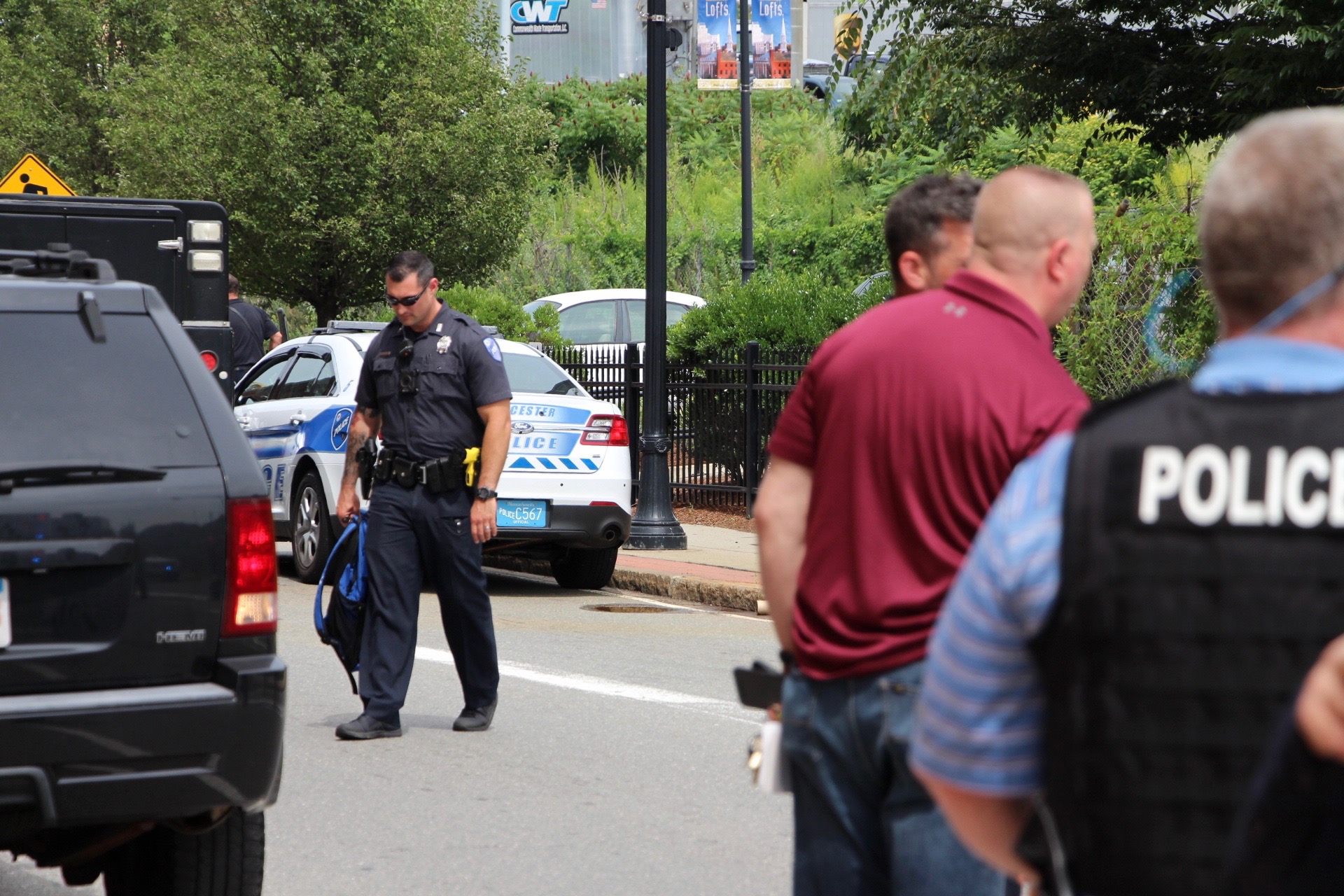 Bomb squad responds to Water Street in Worcester for report of ...