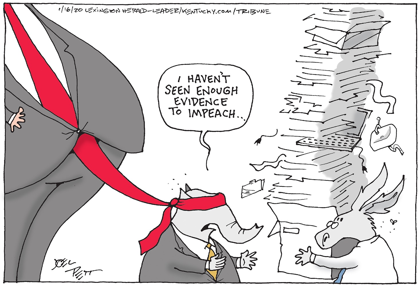 Editorial cartoons for Jan. 19, 2020 - cleveland.com