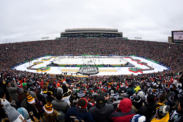 NHL Winter Classic photos: Boston Bruins take on Chicago Blackhawks at ...