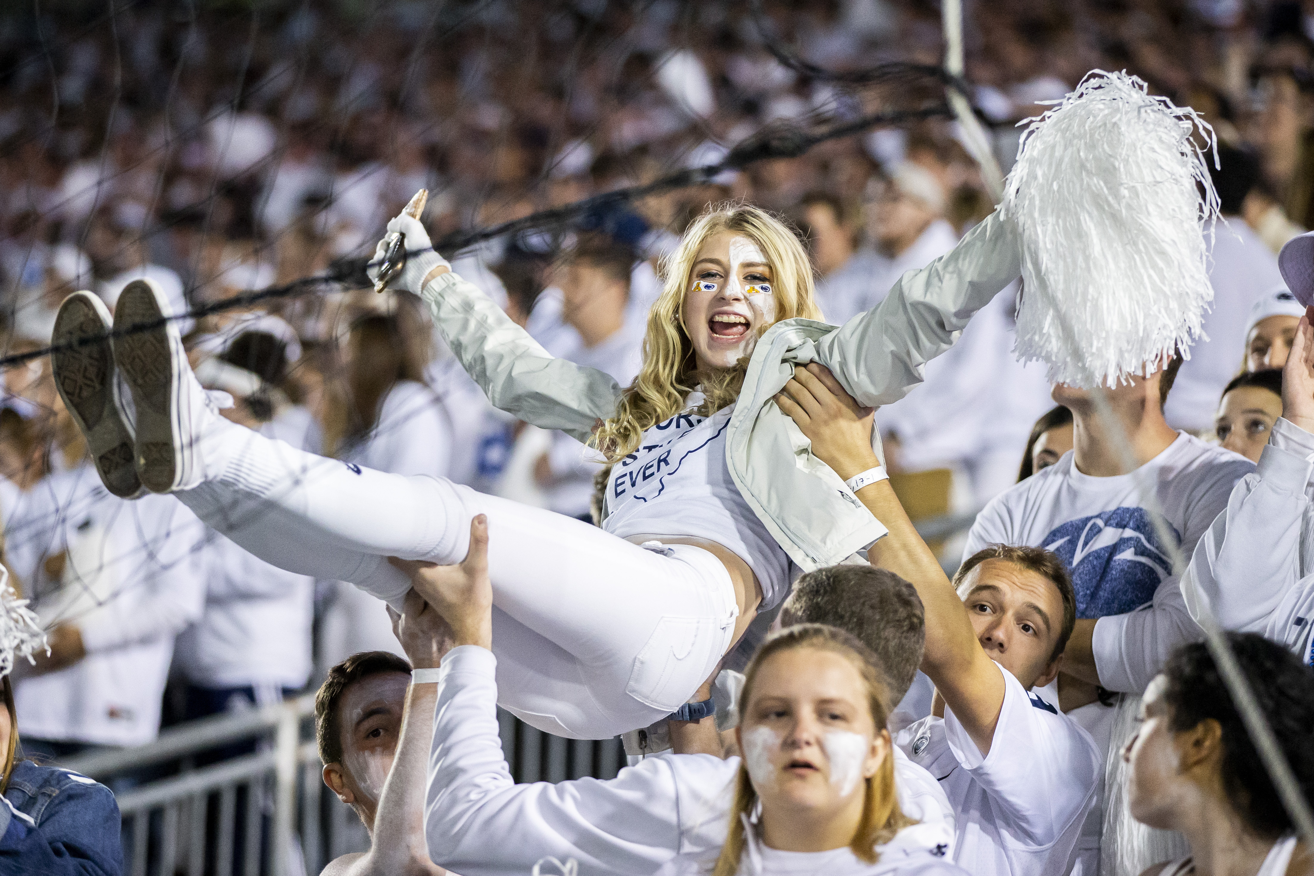 Penn State faces in the crowd; 2018's best fan shots - pennlive.com